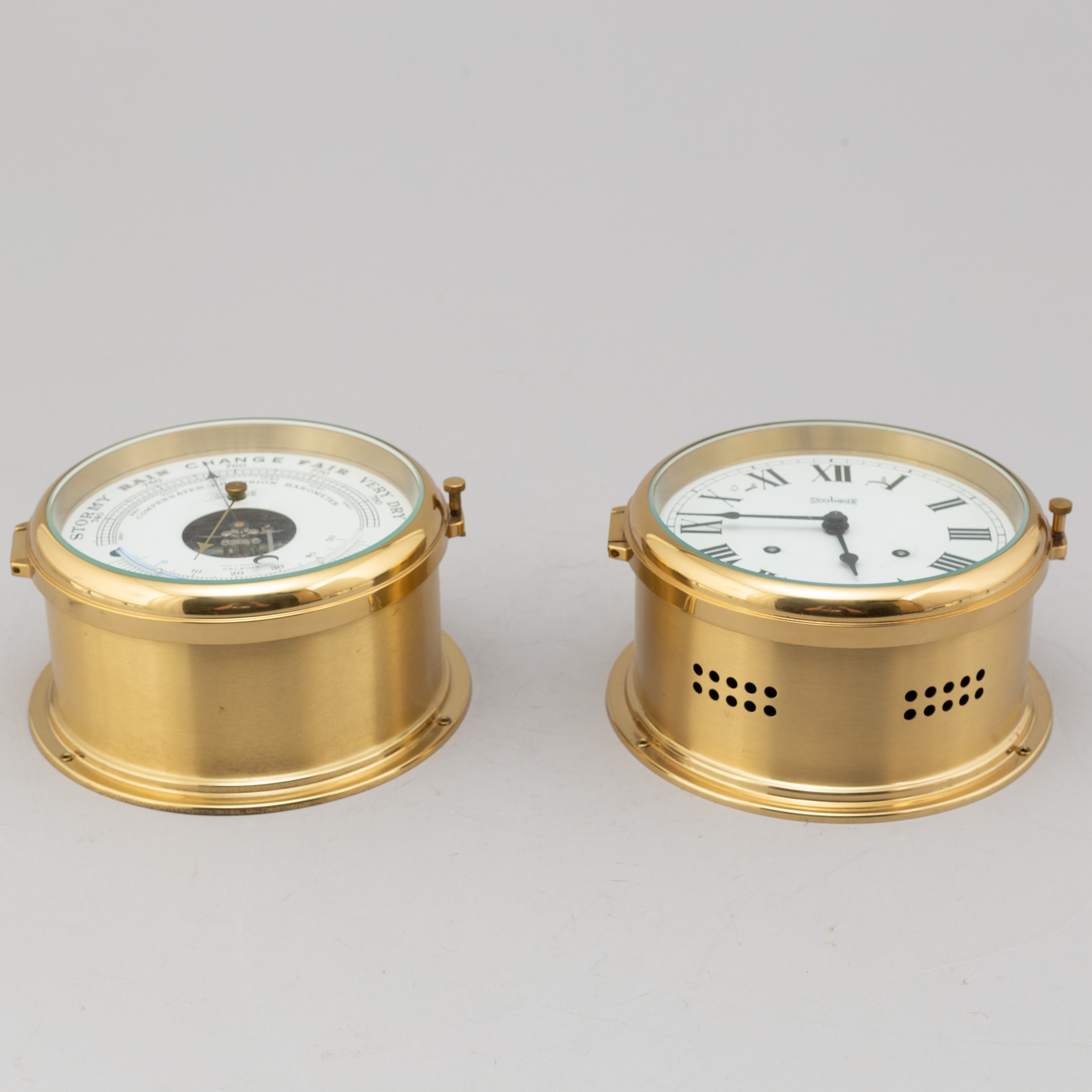 SKEPPSUR OCH BAROMETER, Stockburger, ca 1975. - Bukowskis