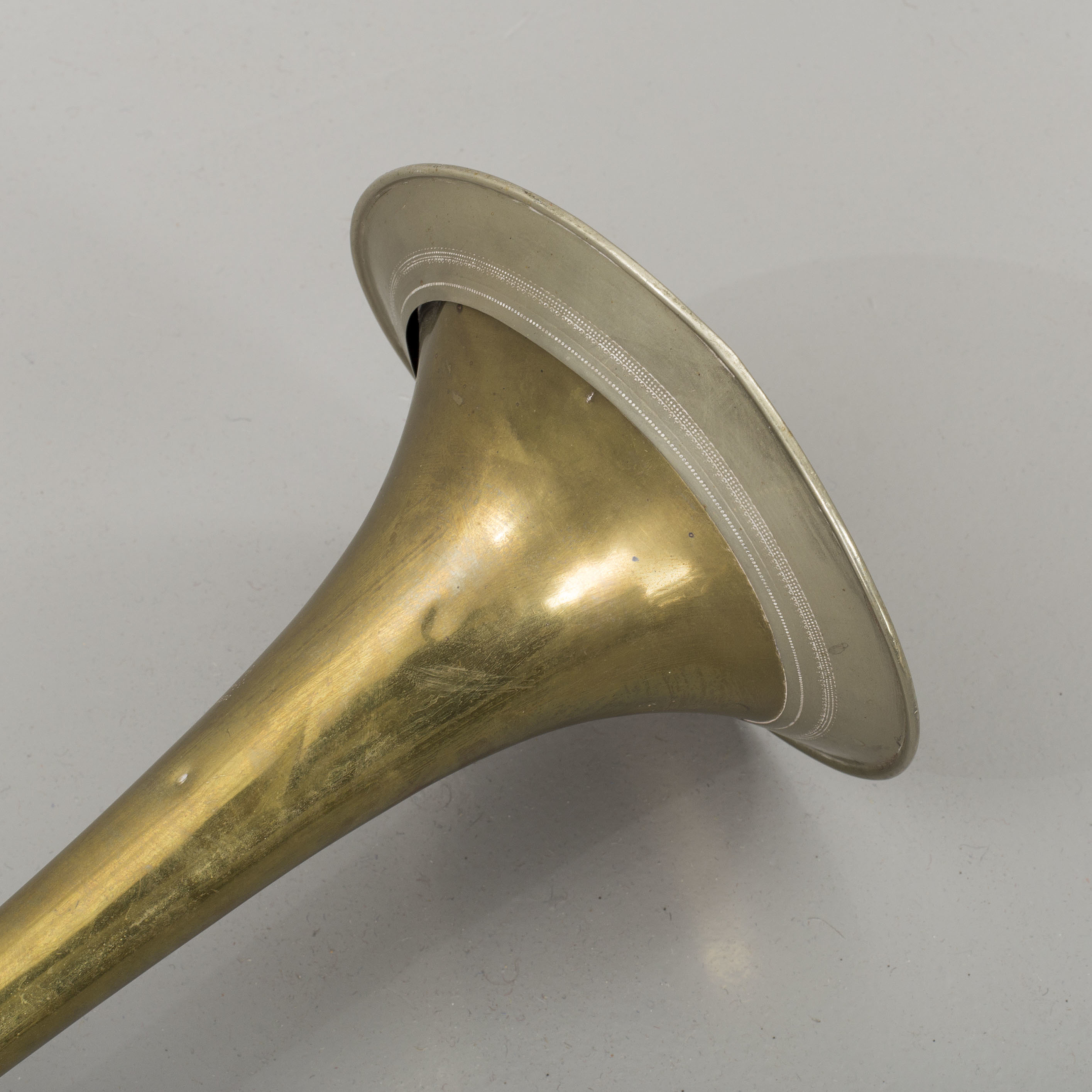 A brass trombone first half of the 20th century. - Bukowskis