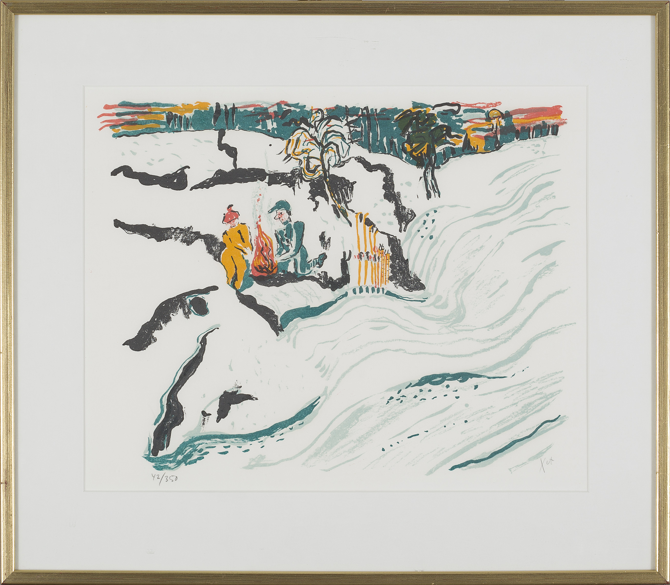 SVEN X:ET ERIXSON, färglitografier, 3 st. - Bukowskis