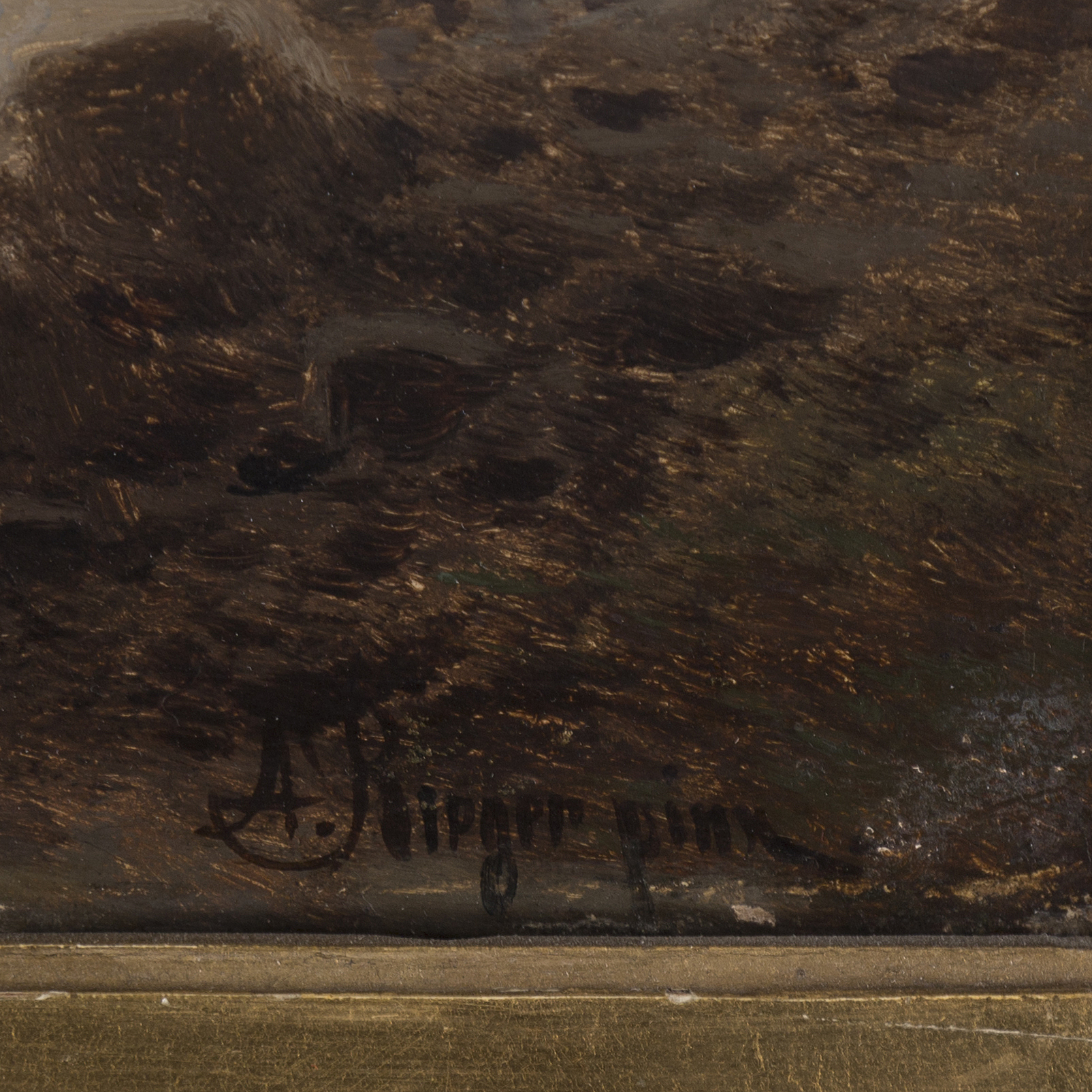 ALBERT RIEGER, oil on panel, signed. - Bukowskis