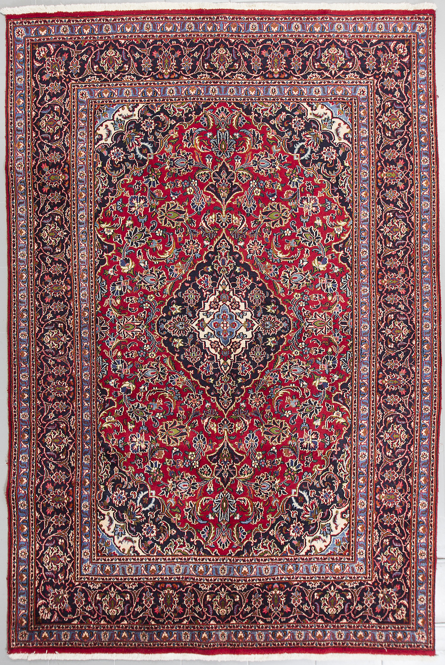 A Keshan rug, 297 x 195 cm. - Bukowskis