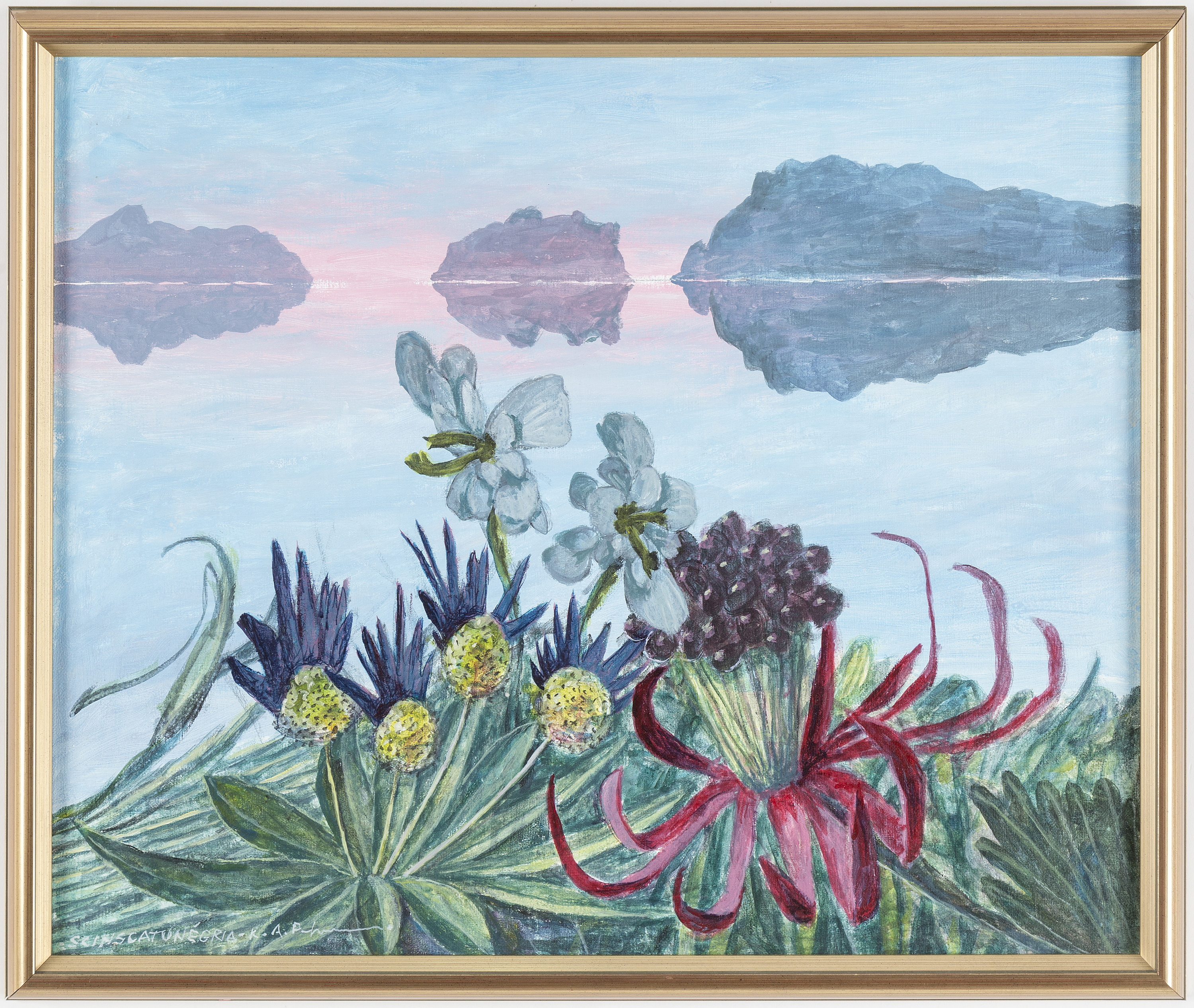 KARL AXEL PEHRSON, olja på duk. Signerad K. A Pehrson. - Bukowskis