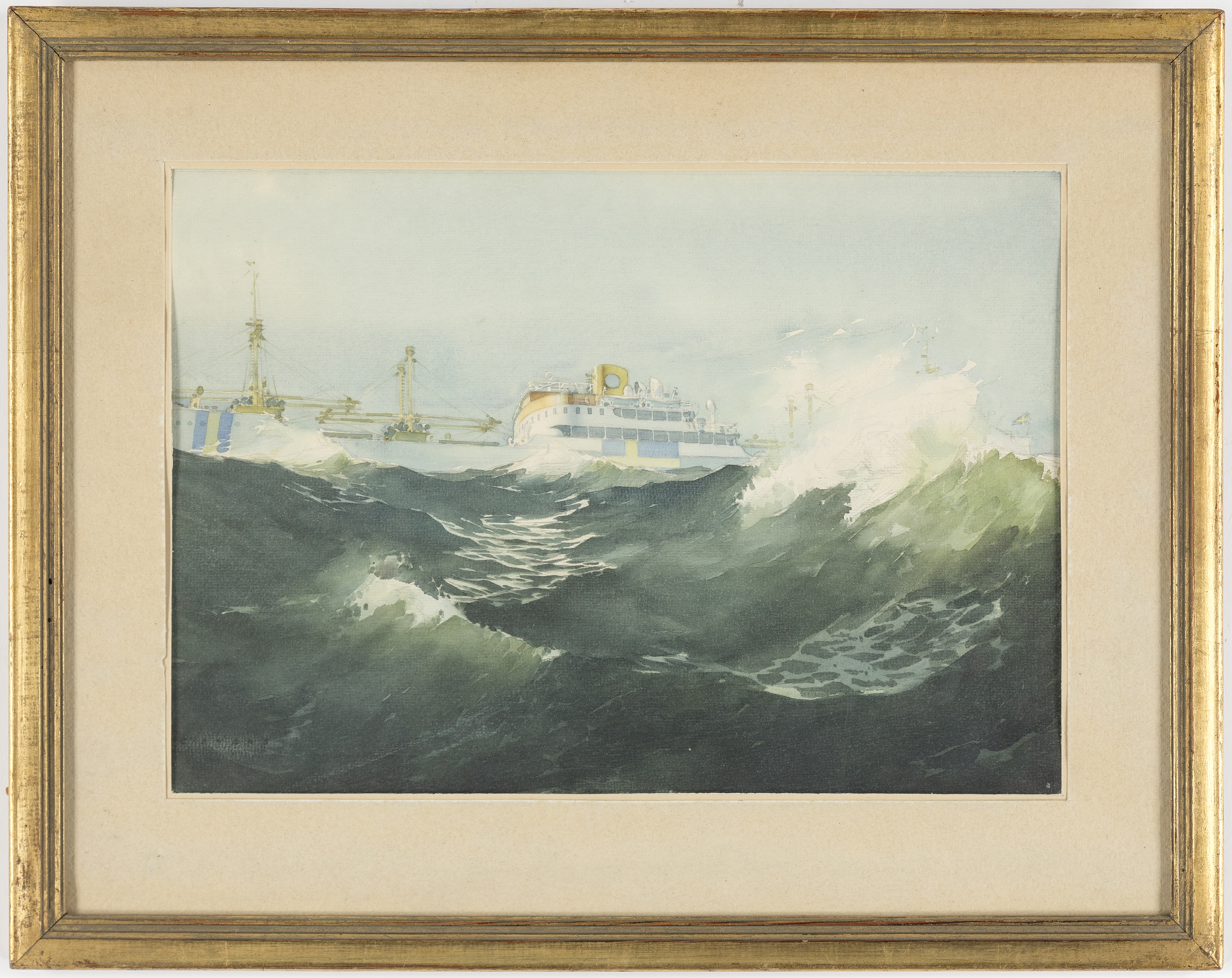 CARL EVERS, akvarell, signerad. - Bukowskis