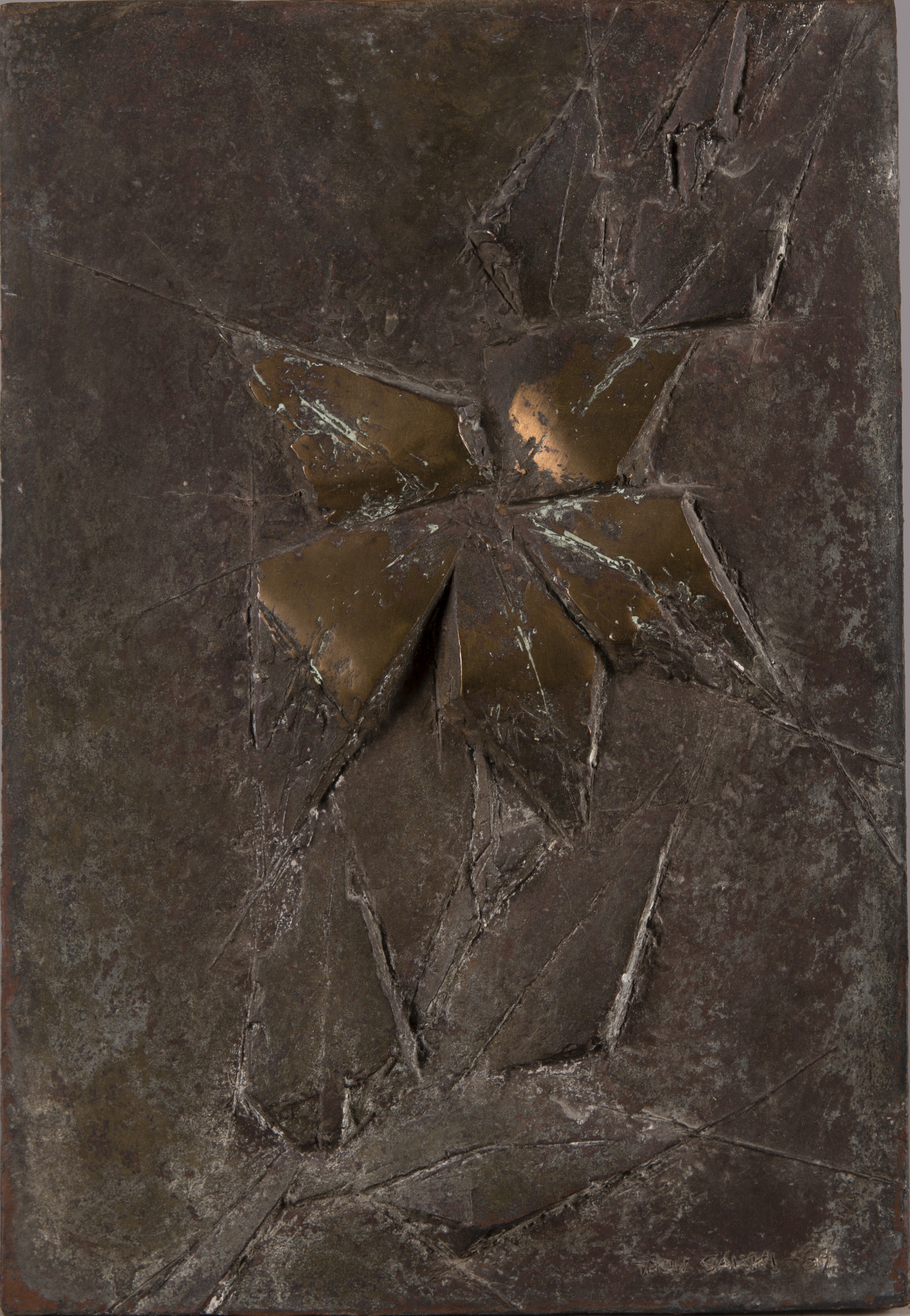 TERHO SAKKI, bronsrelief, signerad och daterad -89. - Bukowskis