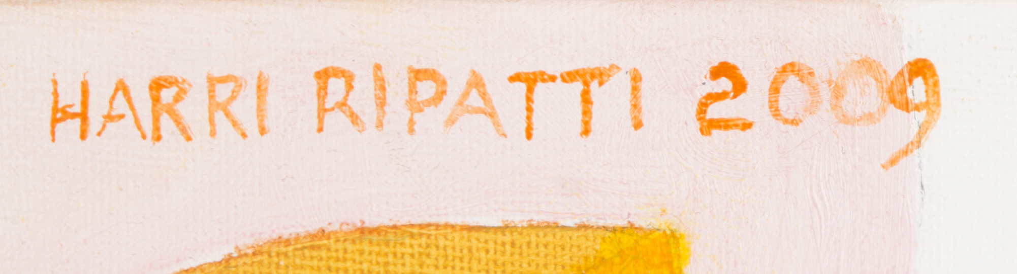 HARRI RIPATTI, oil on canvas, signed and dated 2009. - Bukowskis