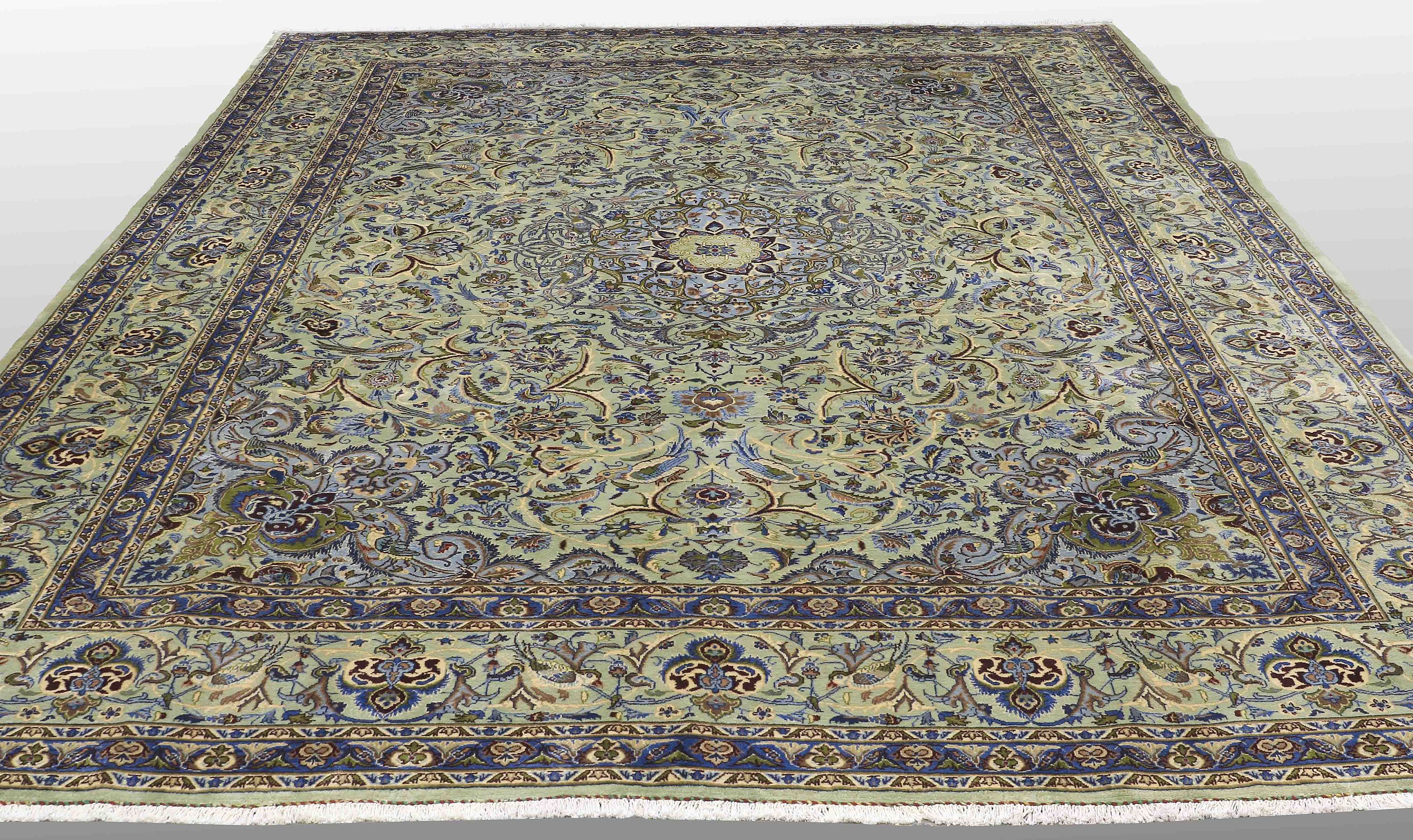 A carpet from Kashmar, around 408 x 300 cm. - Bukowskis