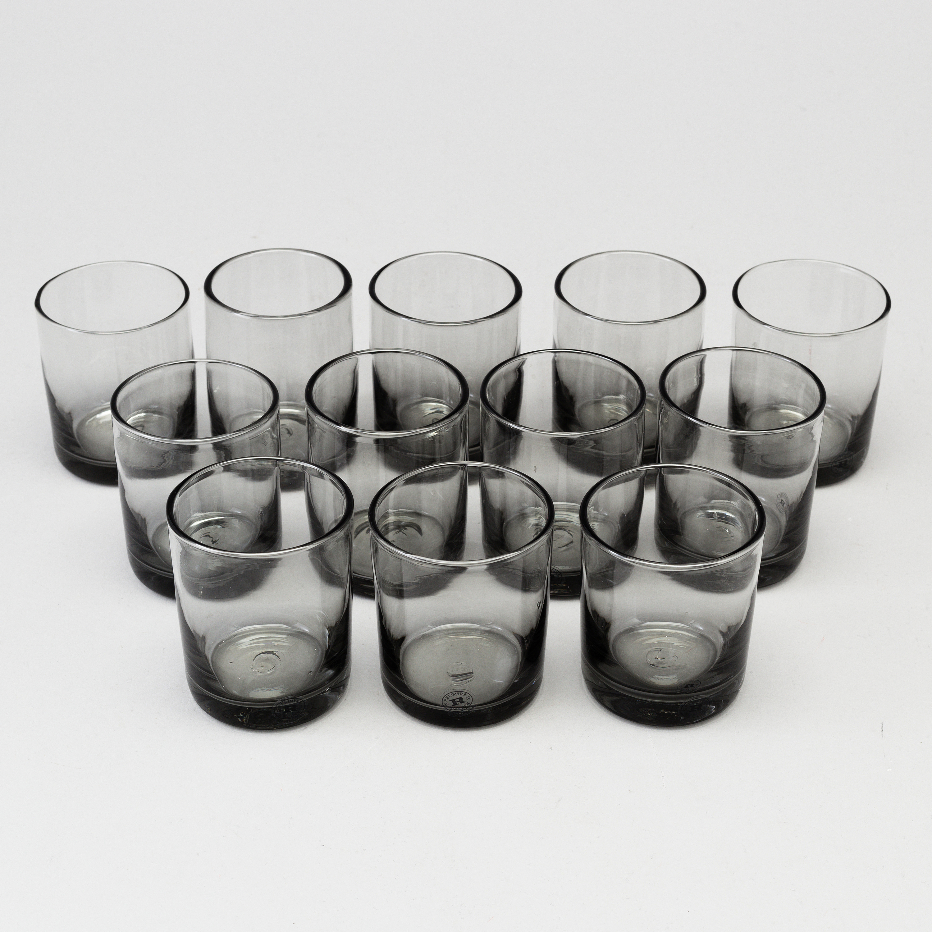 Twelve waterglasses model "Antik" Reijmyre Glasbruk. - Bukowskis