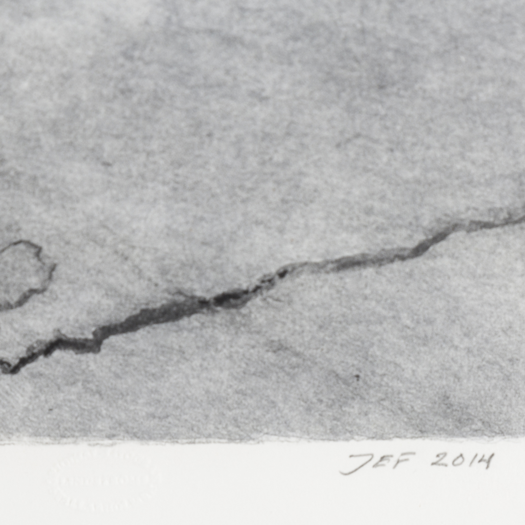 JOHN-E FRANZÉN, lithograph in colours, signed JEF, dated 2014 and ...