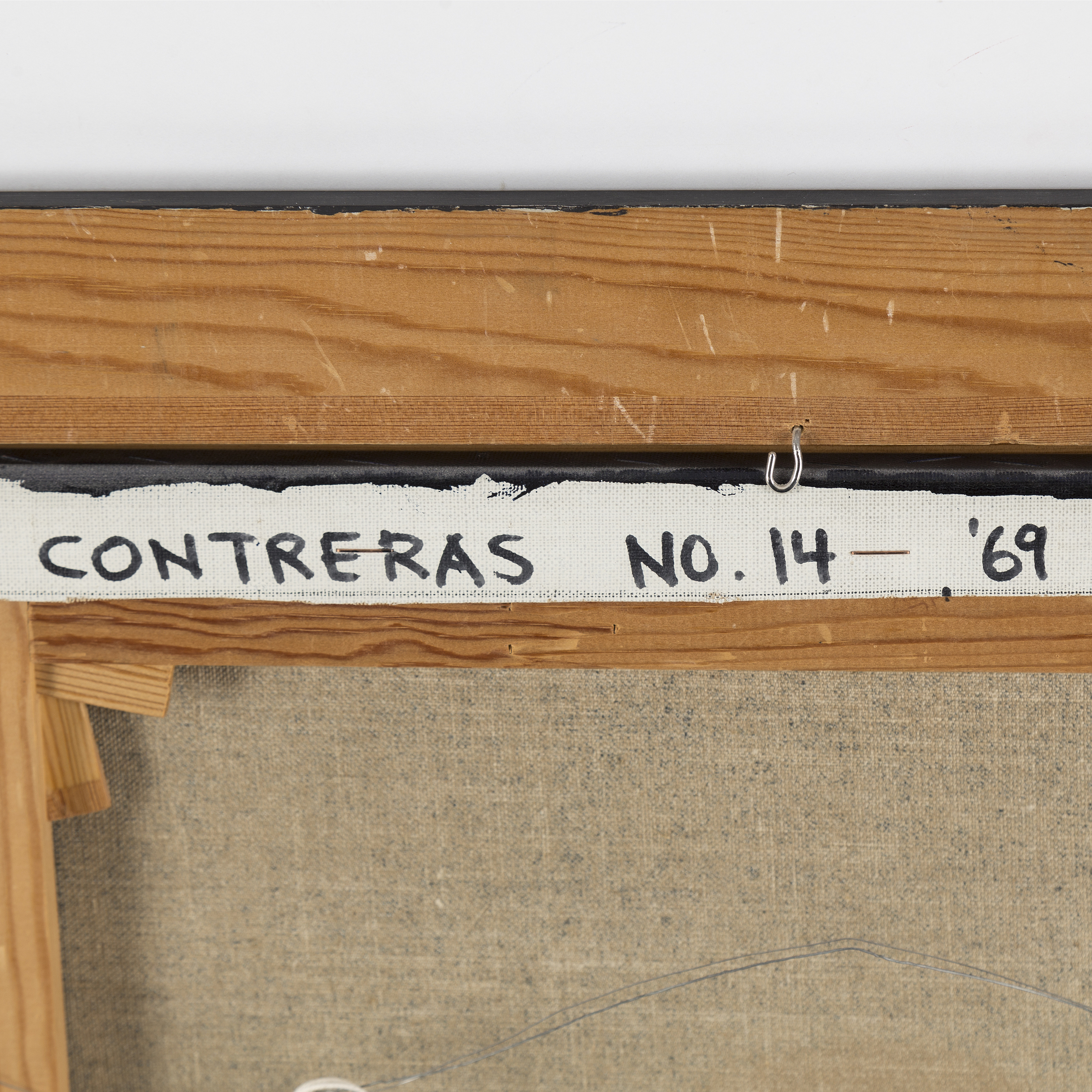 ALBERT CONTRERAS, oil on canvas, signed and dated '69 on verso. - Bukowskis