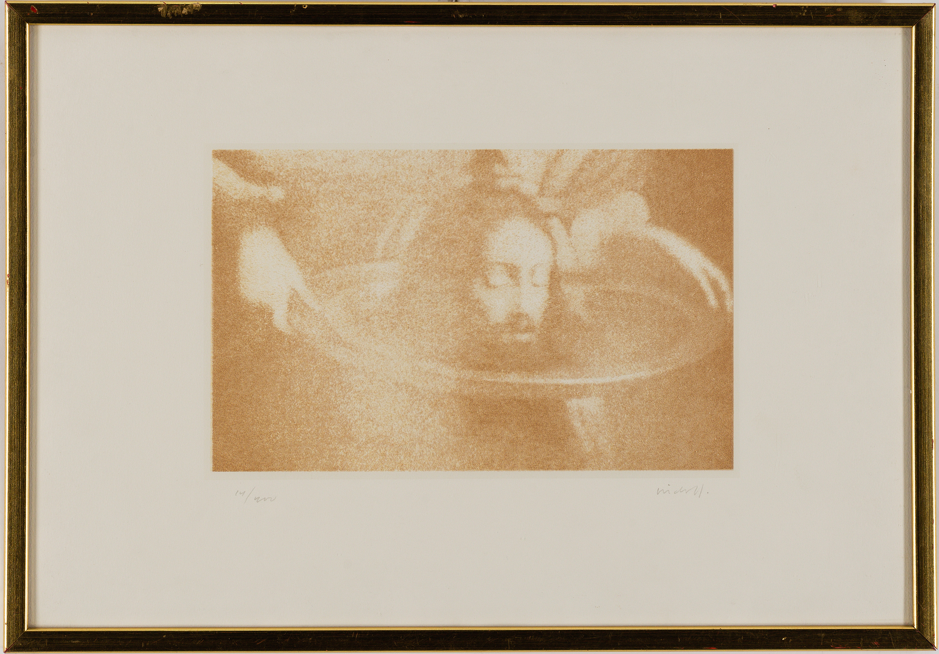 ANDERS WIDOFF, lithograph, signed and numbered 14/400 in pencil ...