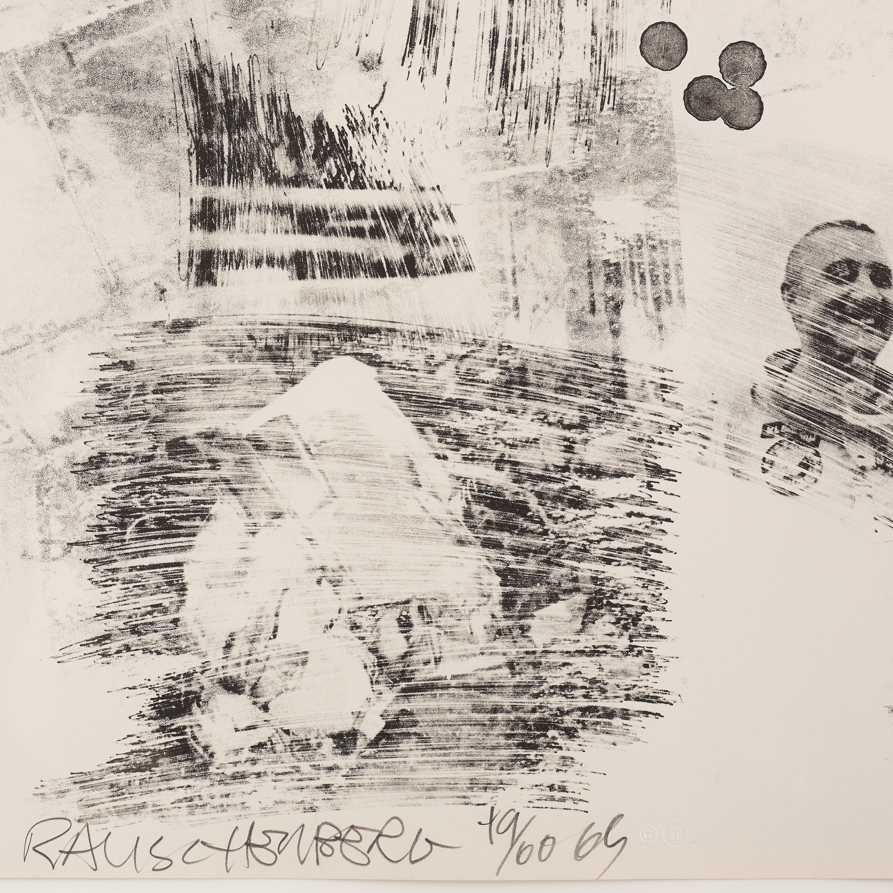 Robert Rauschenberg, ”Brake", from "Stoned Moon Series”. - Bukowskis