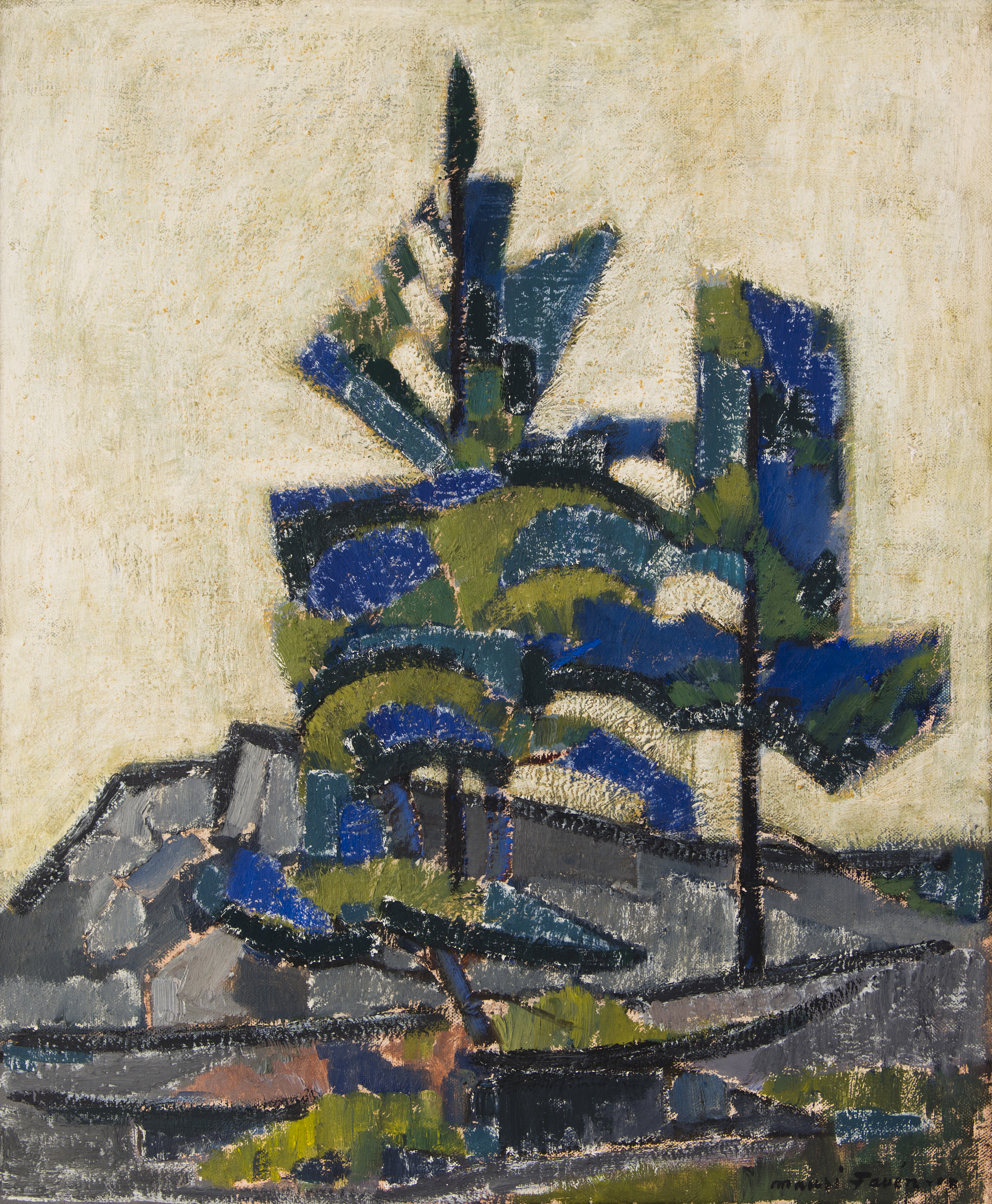 MAURI FAVÉN, oil on canvas, signed. - Bukowskis