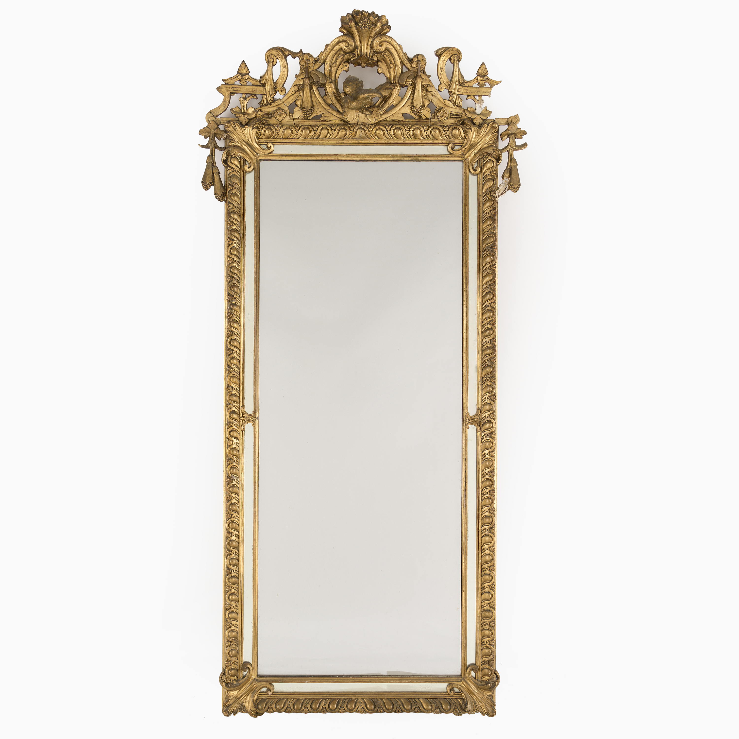 A late 19th century mirror. - Bukowskis