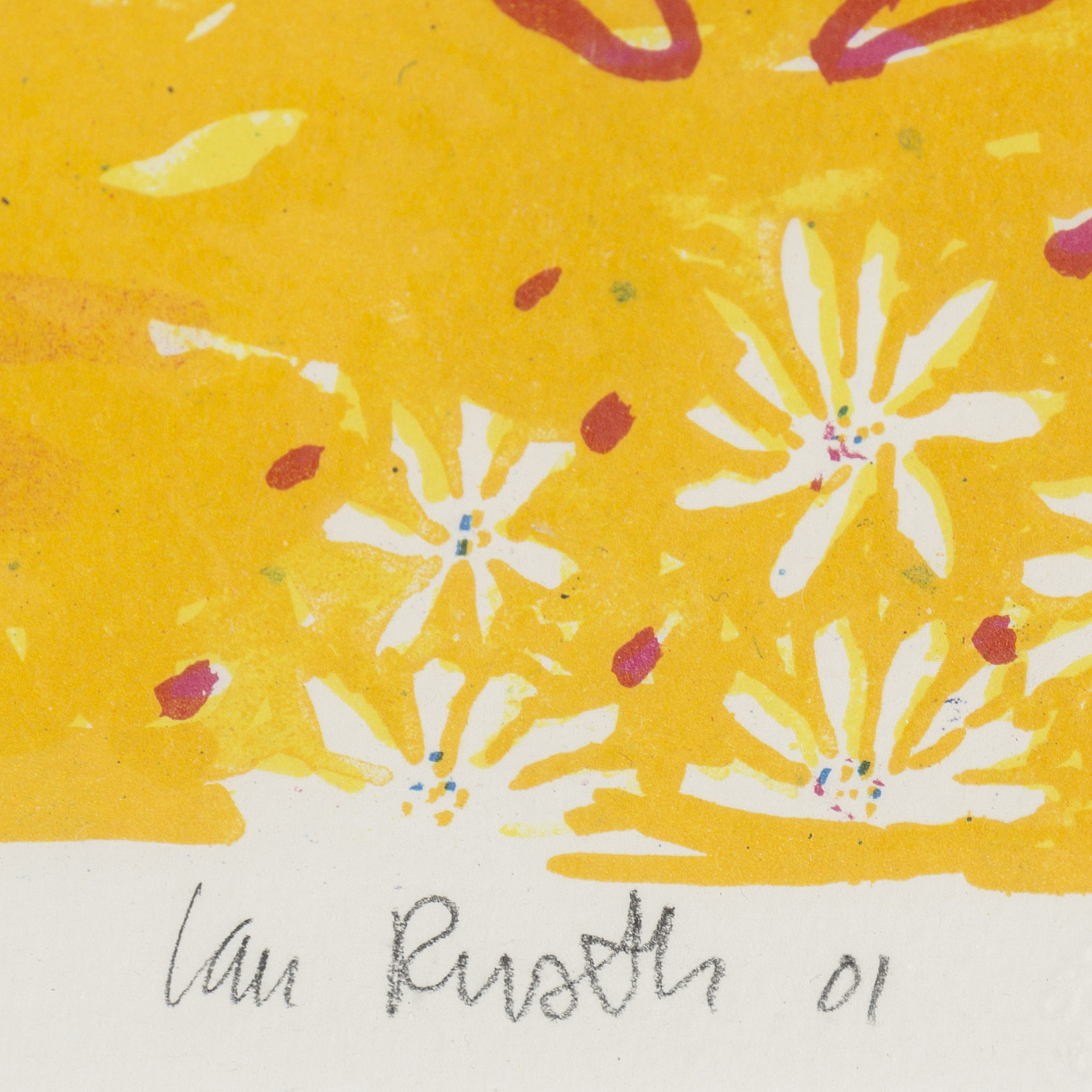 IAN RUST, litografi, signerad och daterad 01, numrerad 81/130. - Bukowskis