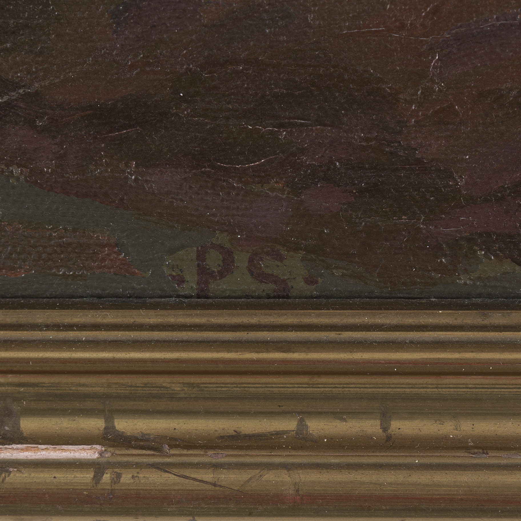 PELLE SWEDLUND, oil on canvas, signed PS. - Bukowskis