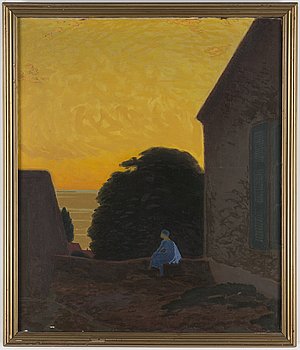 PELLE SWEDLUND, oil on canvas, signed PS. - Bukowskis