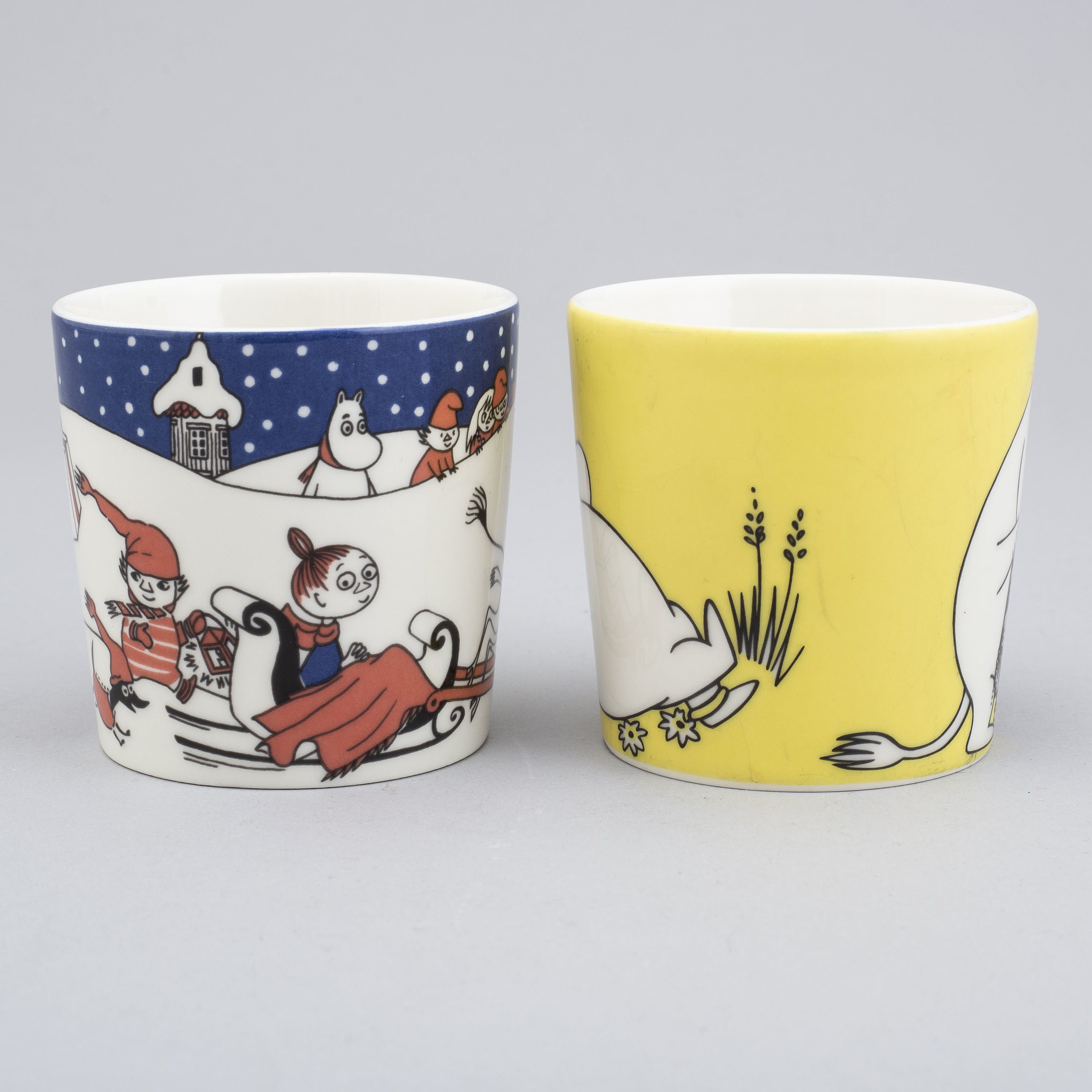 MUMINMUGGAR, 2 st, Moomin Characters, Arabia, Finland, 2000-tal ...