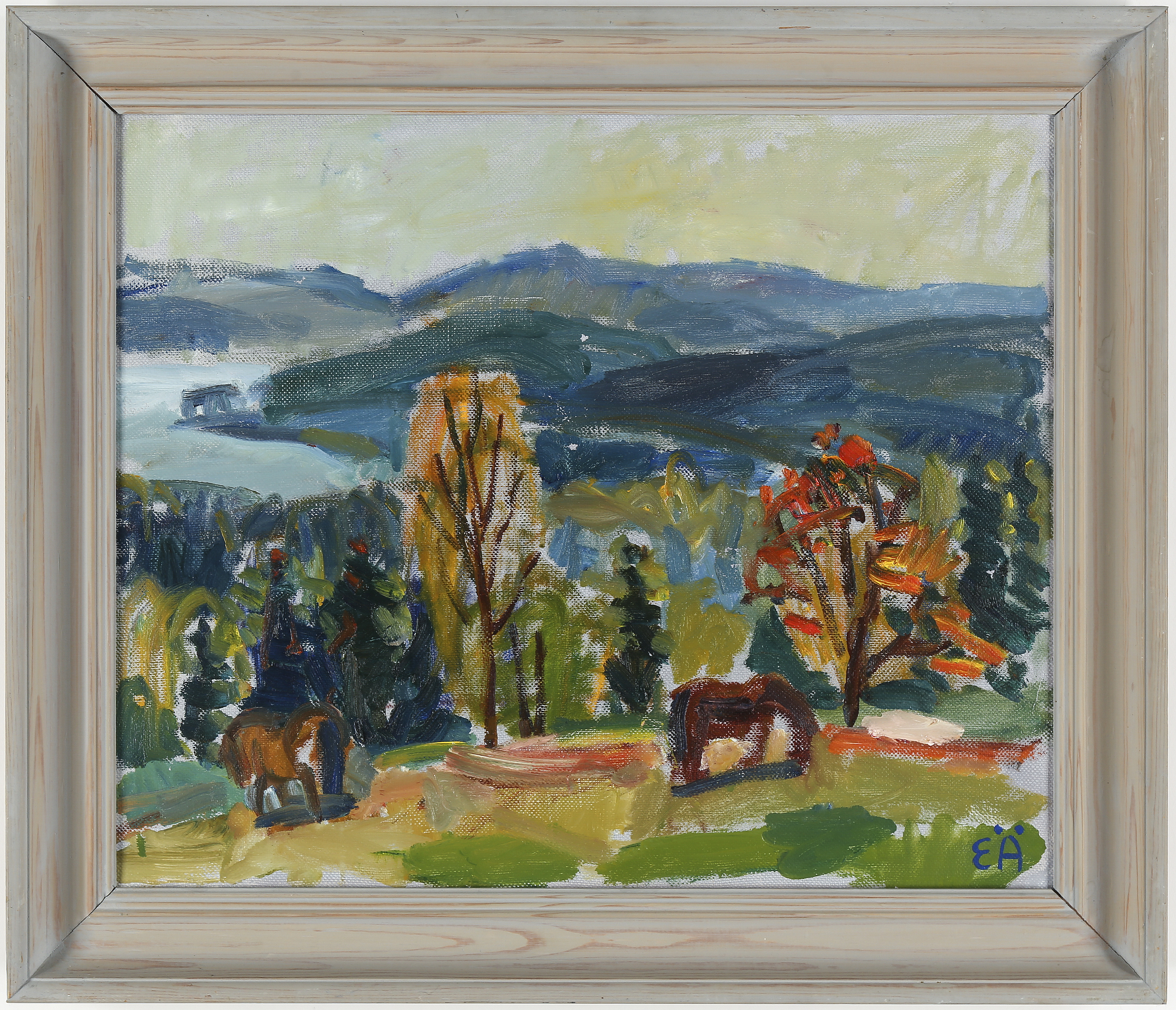 ERLING ÄRLINGSSON, oil on canvas, signed EÄ, - Bukowskis