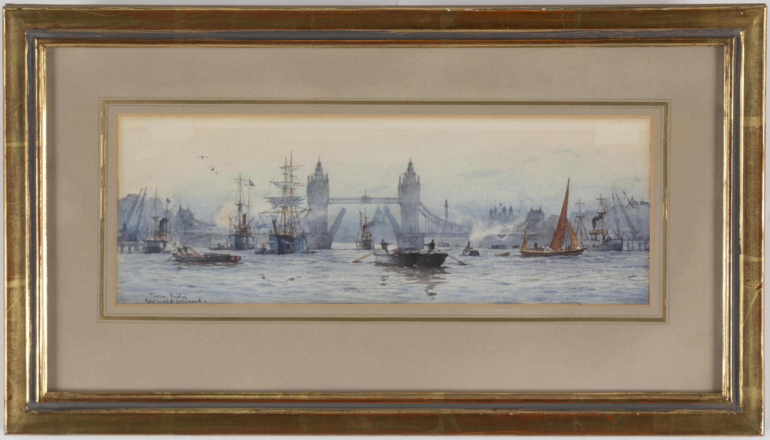 ROWLAND LANGMAID, water coulor, signed Rowland Langmaid. - Bukowskis