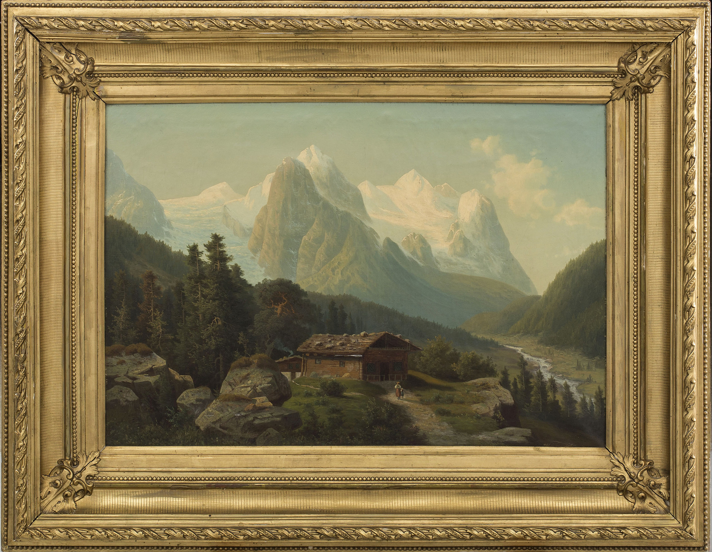 HEINRICH EDUARD HEYN, oil on canvas, signed. - Bukowskis