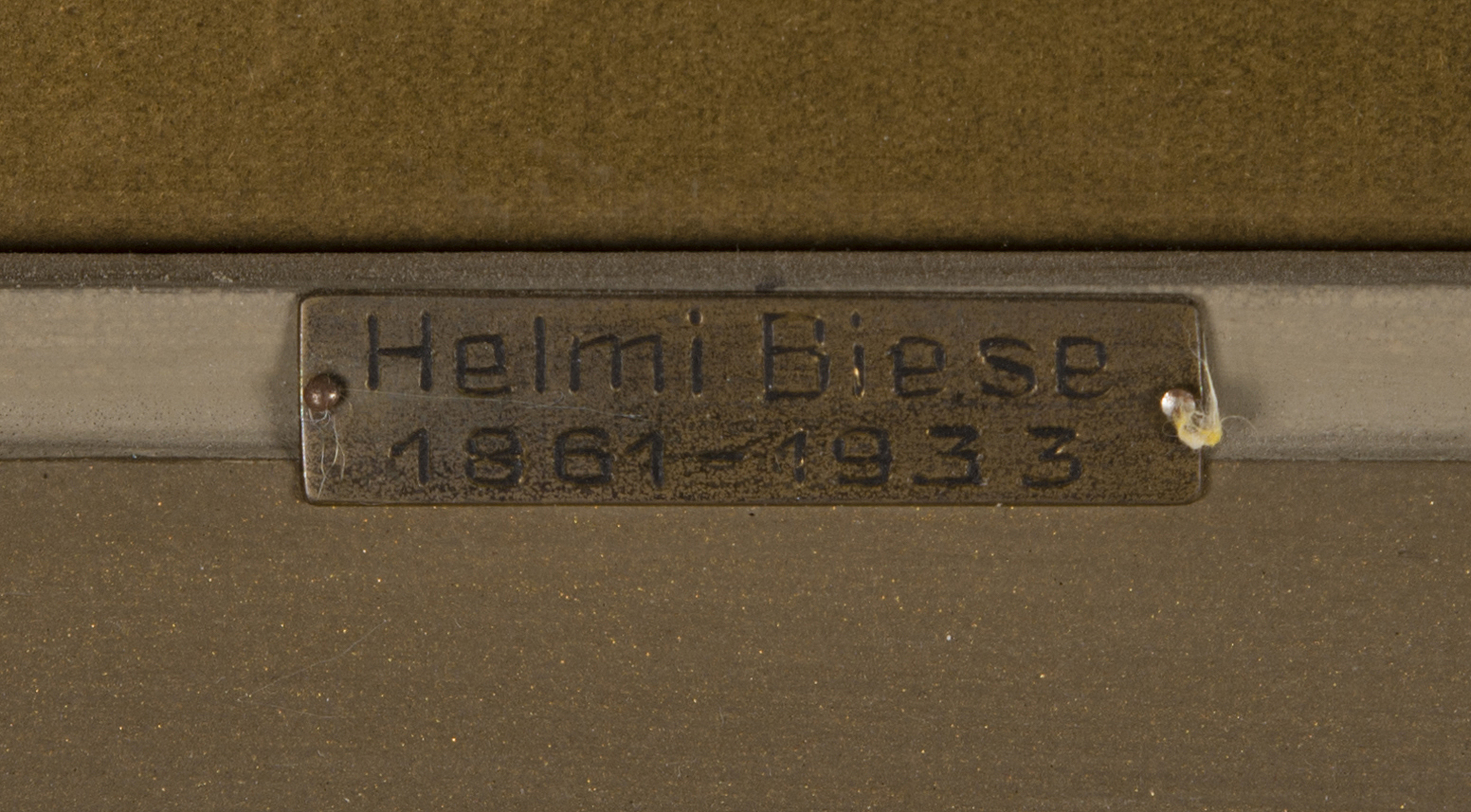 HELMI BIESE, watercolour, signed. - Bukowskis