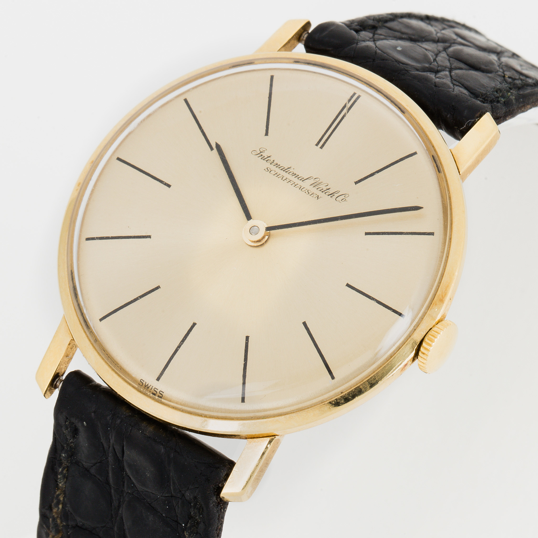 INTERNATIONAL WATCH CO, "IWC", Schaffhausen, armbandsur, 34 mm. - Bukowskis