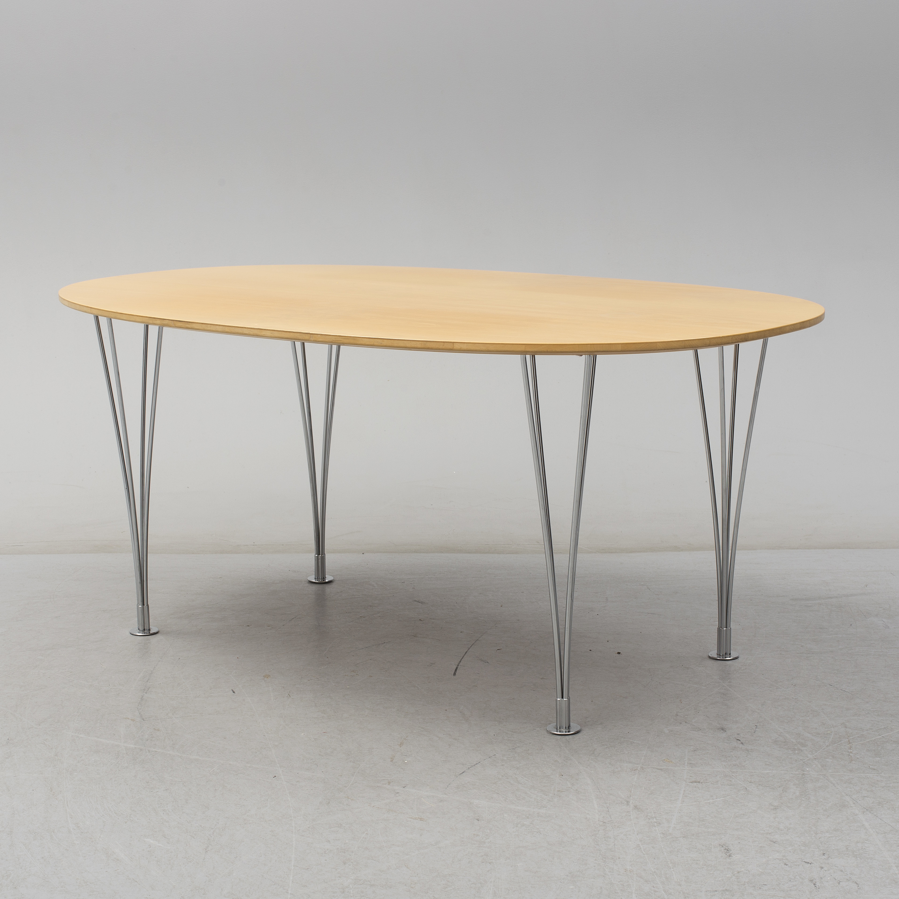 BRUNO MATHSSON & PIET HEIN, bord, "Superelips", Bruno Mathsson ...