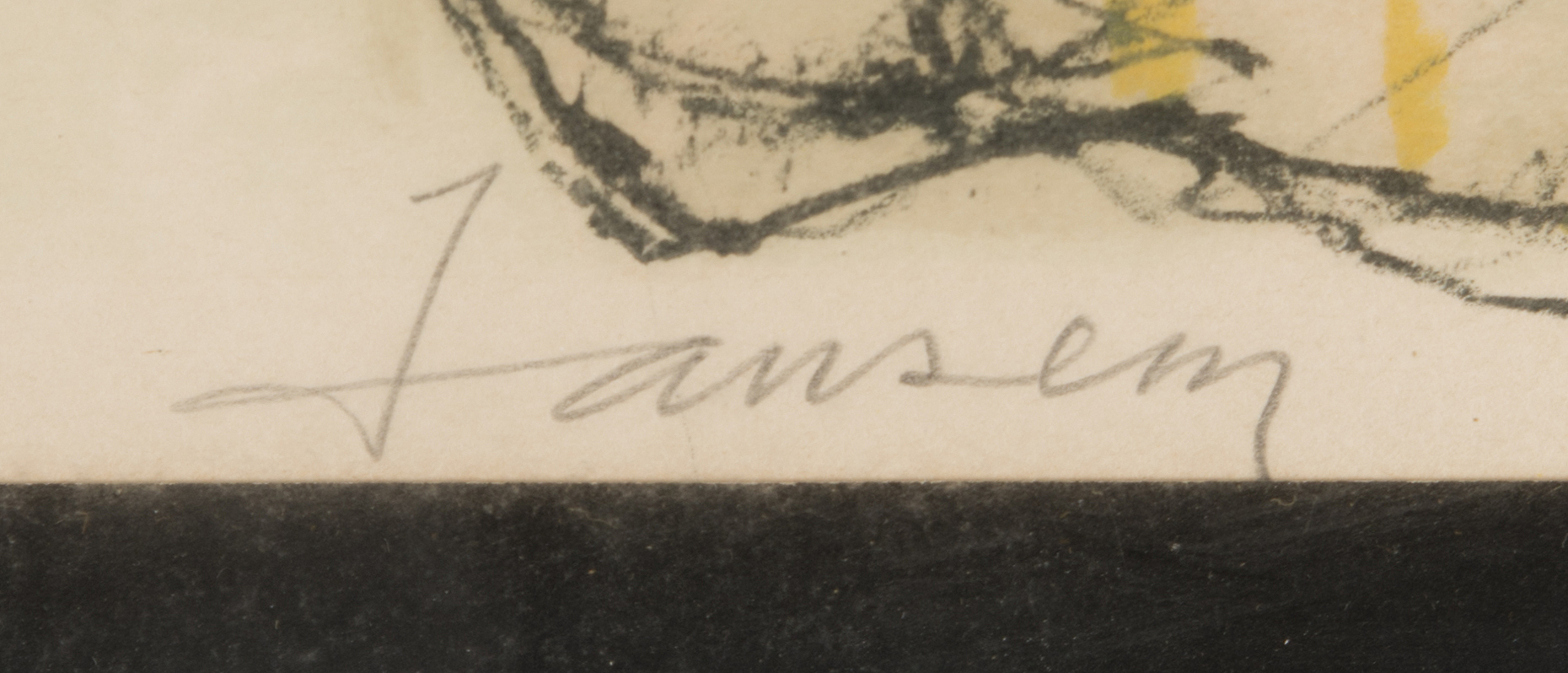 JEAN JANSEM, lithograph, signed, numbered E.A. 20/30. - Bukowskis