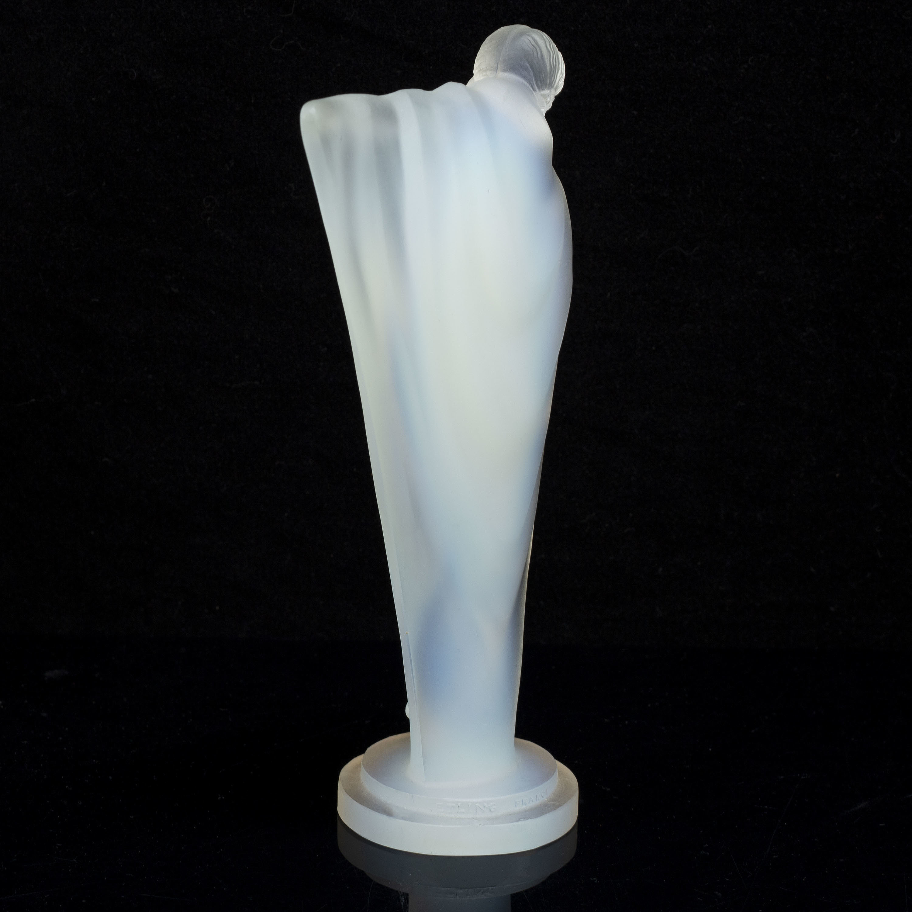 Edmond Etling, figurin, glas, "Isadora Duncan", Paris, Frankrike ...