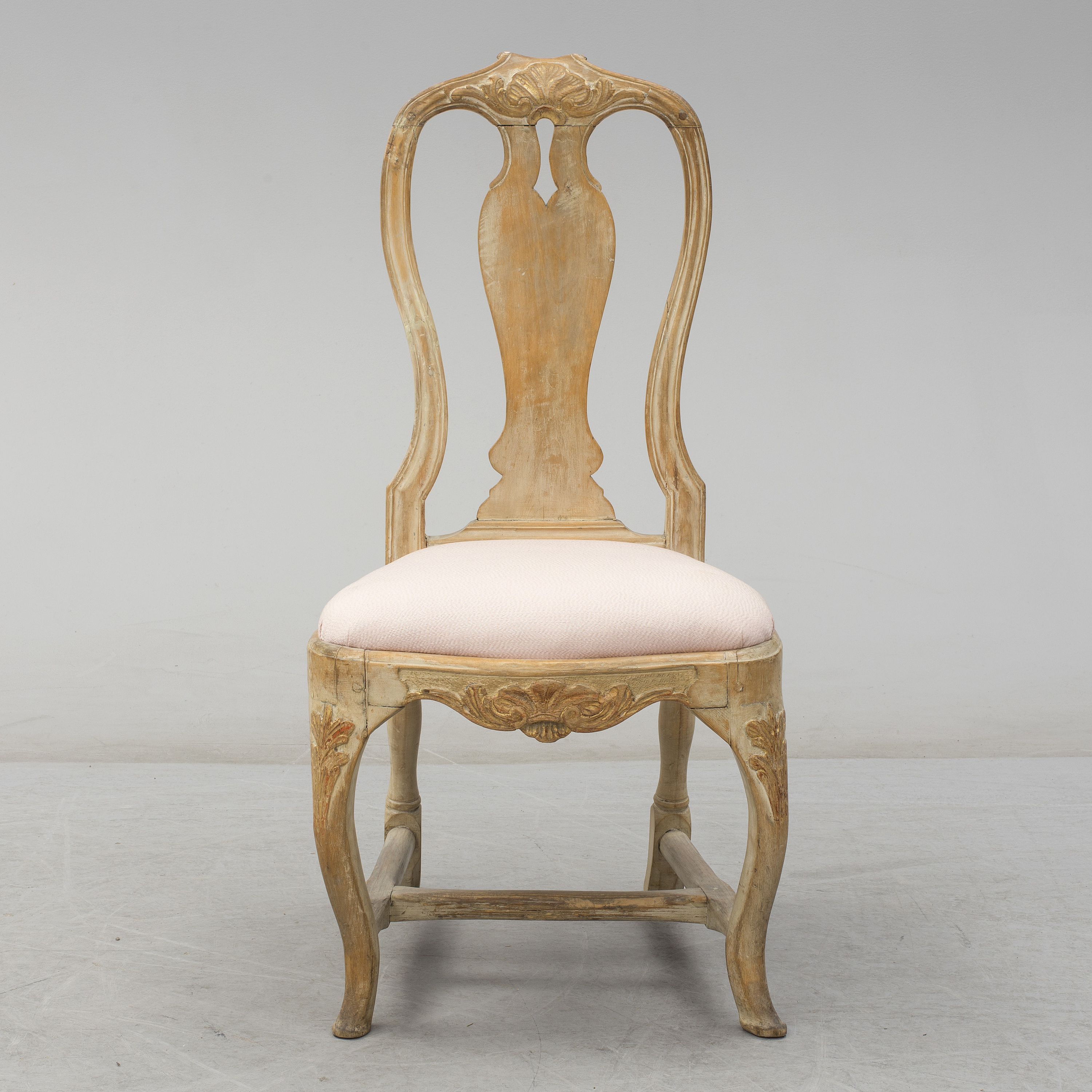 STOL, rokoko, stockholmsarbete, 1700-talets andra hälft. - Bukowskis