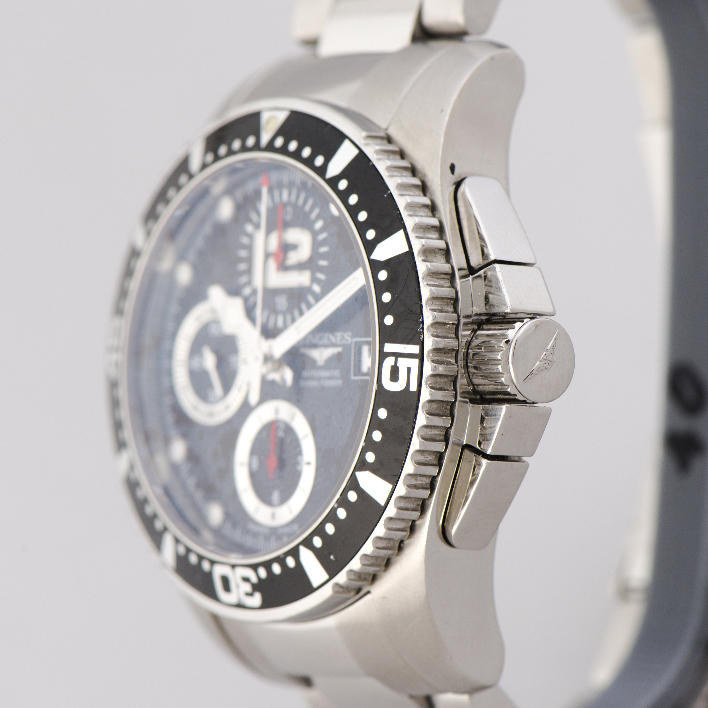 LONGINES, Hydroconquest, armbandsur, 39 mm. - Bukowskis