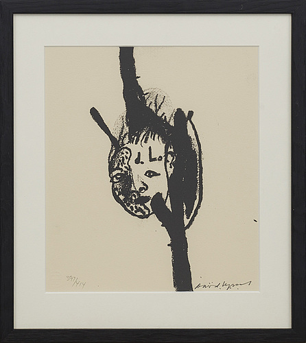 DAVID LYNCH, lithograph signed and numbered 397/414. - Bukowskis