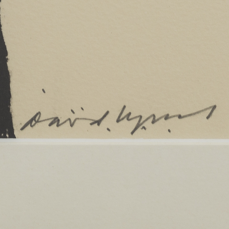 DAVID LYNCH, lithograph signed and numbered 397/414. - Bukowskis