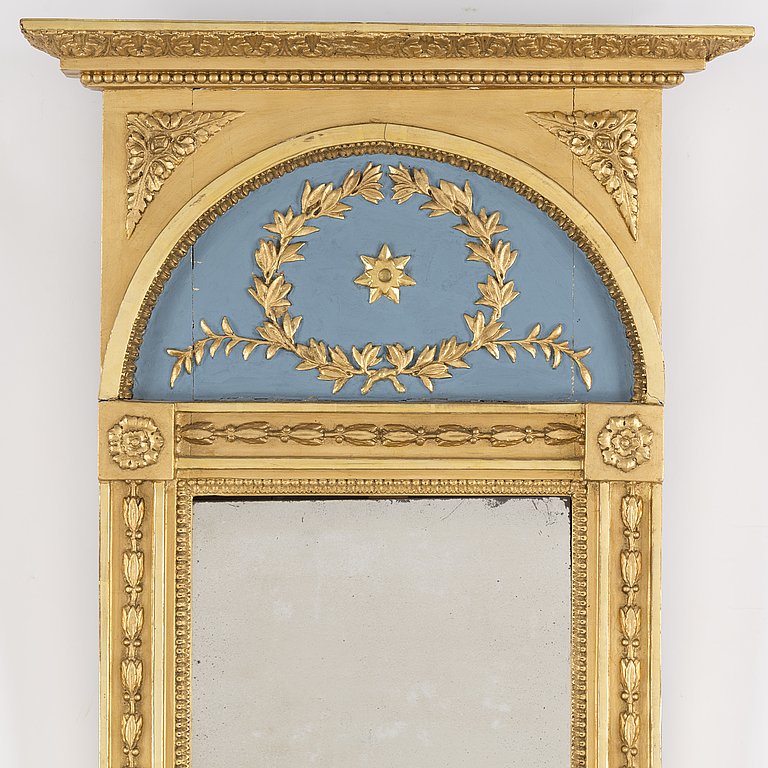 CARL PETTER SANDBERG, a gilt Empire mirror, Stockholm, active 1811-18 ...
