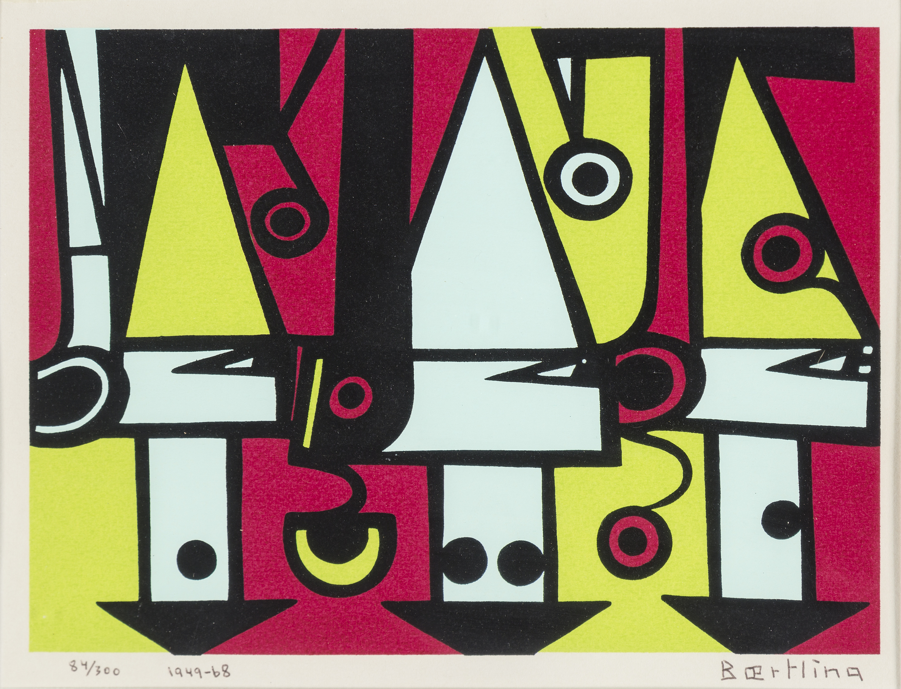 OLLE BAERTLING, colour serigraphy signed and numbered 84/300. - Bukowskis