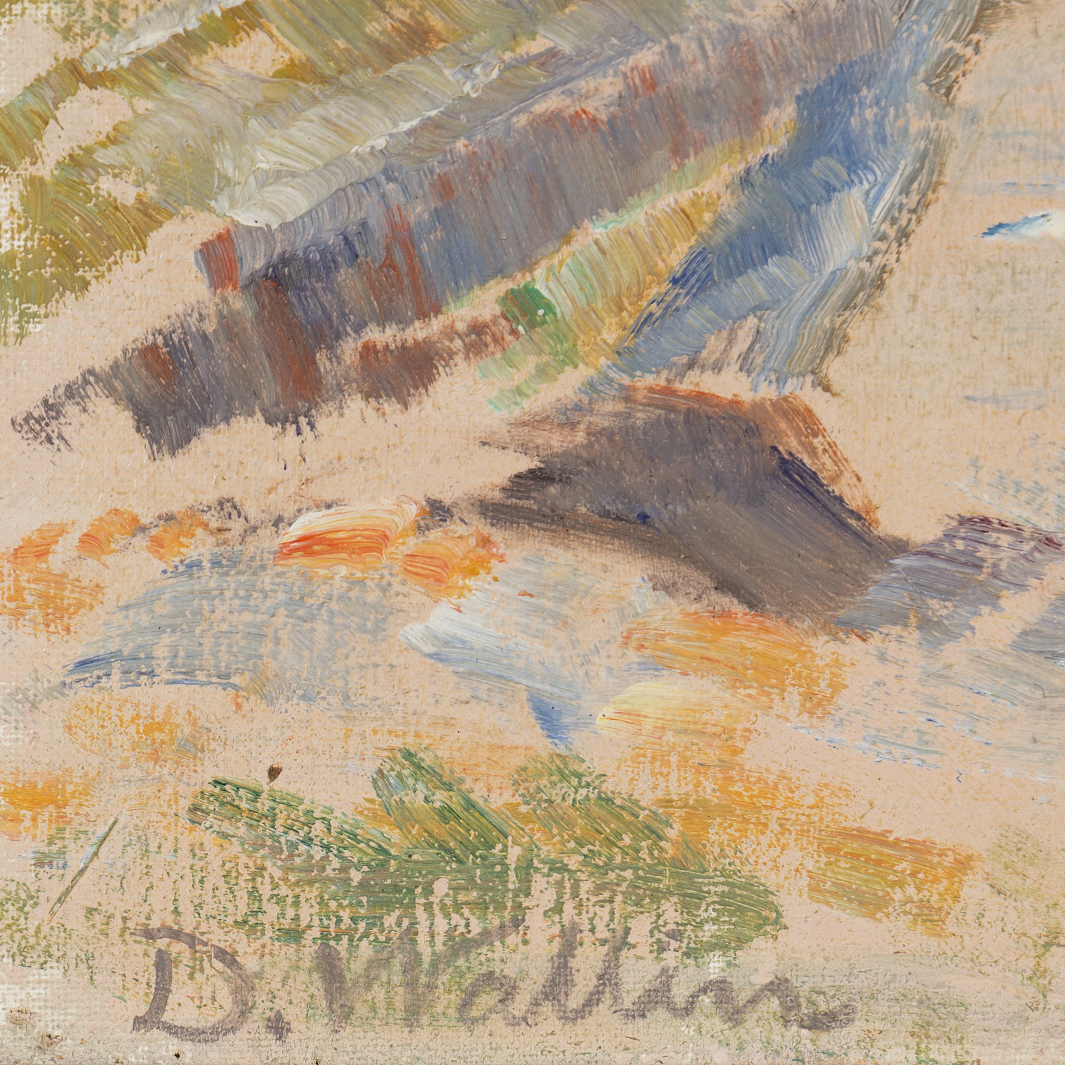 DAVID WALLIN, oil on panel, signed. - Bukowskis