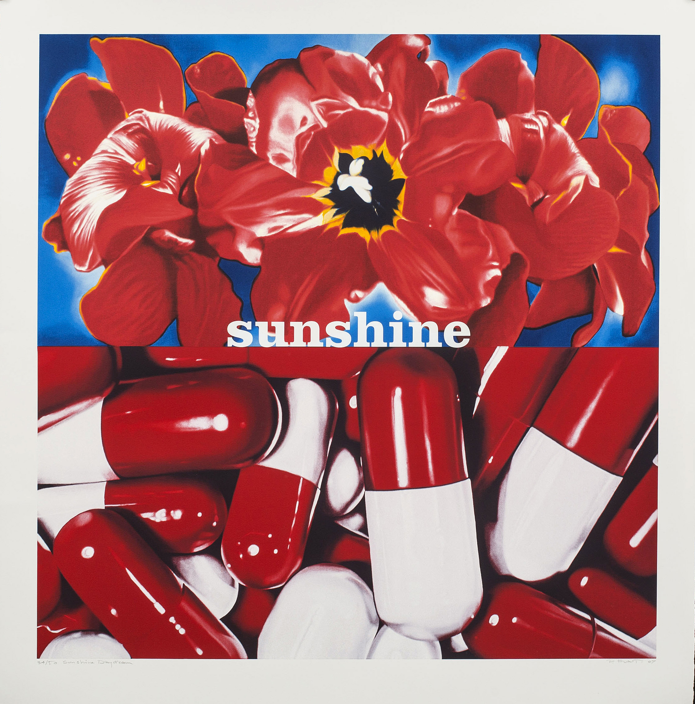 PHILIPPE HUART, colour serigraphe, signed and numbered 34/50. - Bukowskis