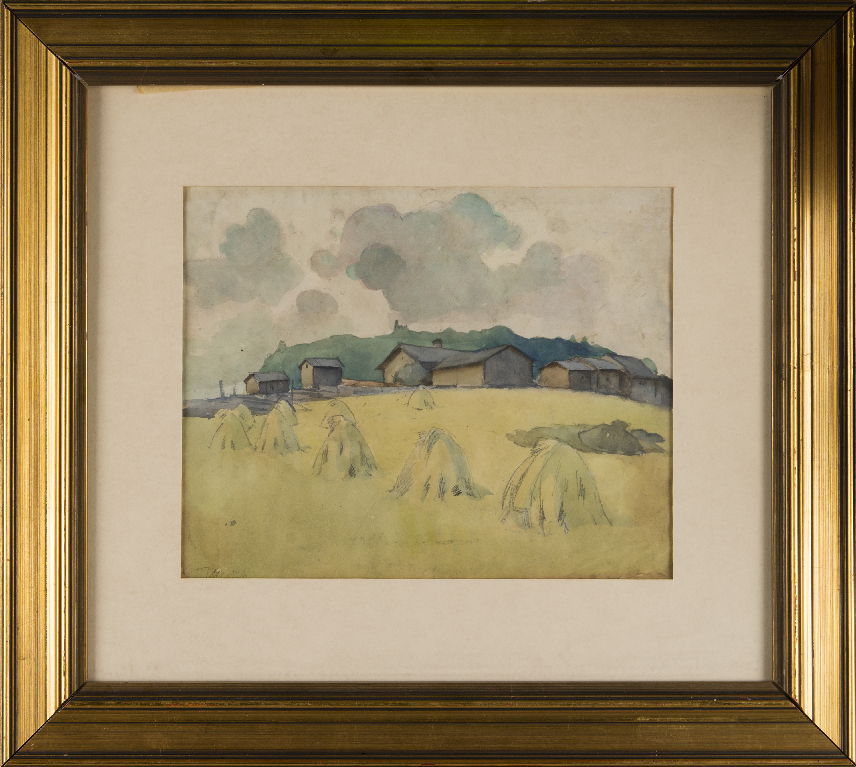 MARTTA WENDELIN, watercolour, signed and dated -30. - Bukowskis