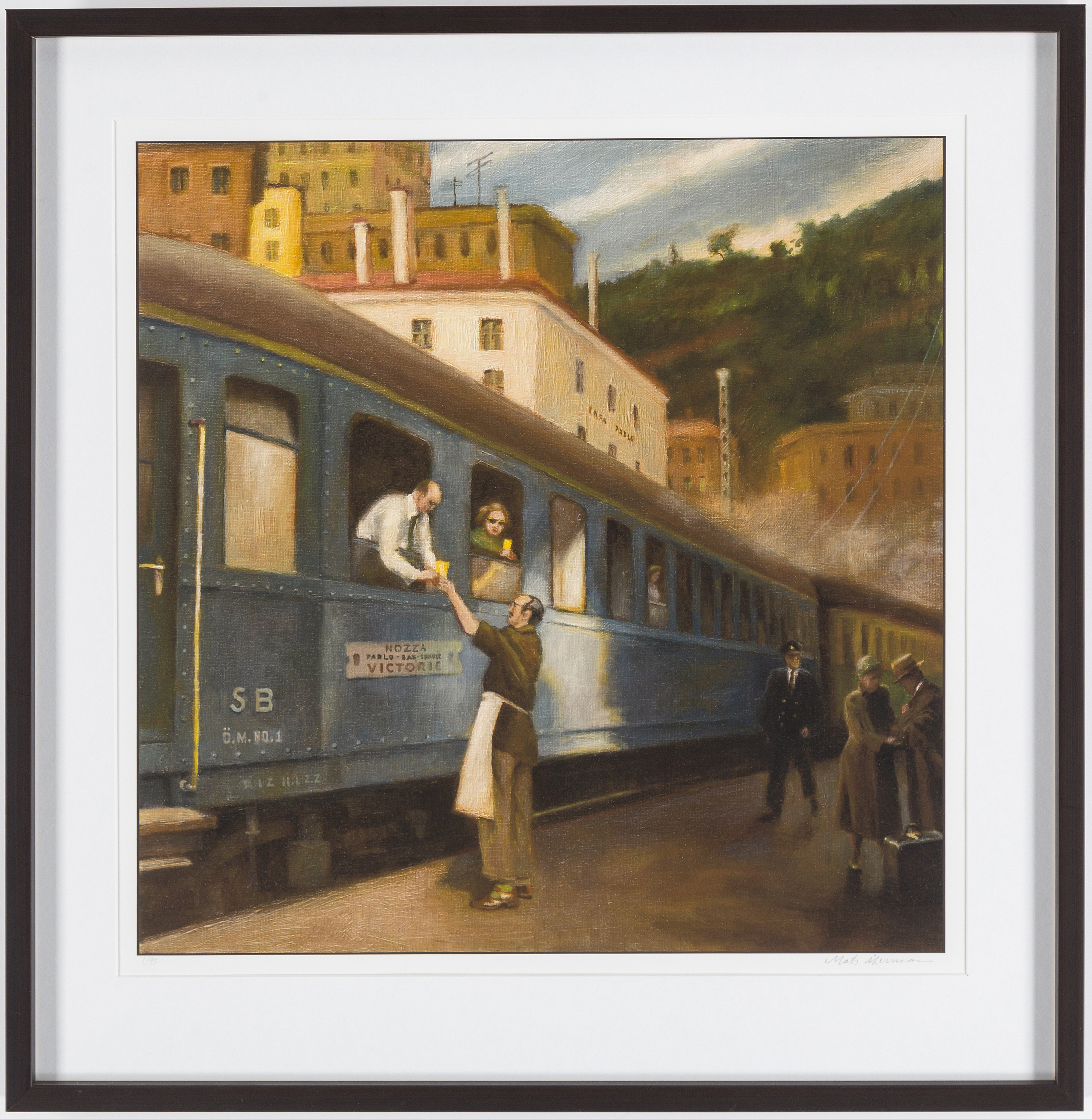 MATS ÅKERMAN, pigment print, signerat och numrerat 1/95. - Bukowskis