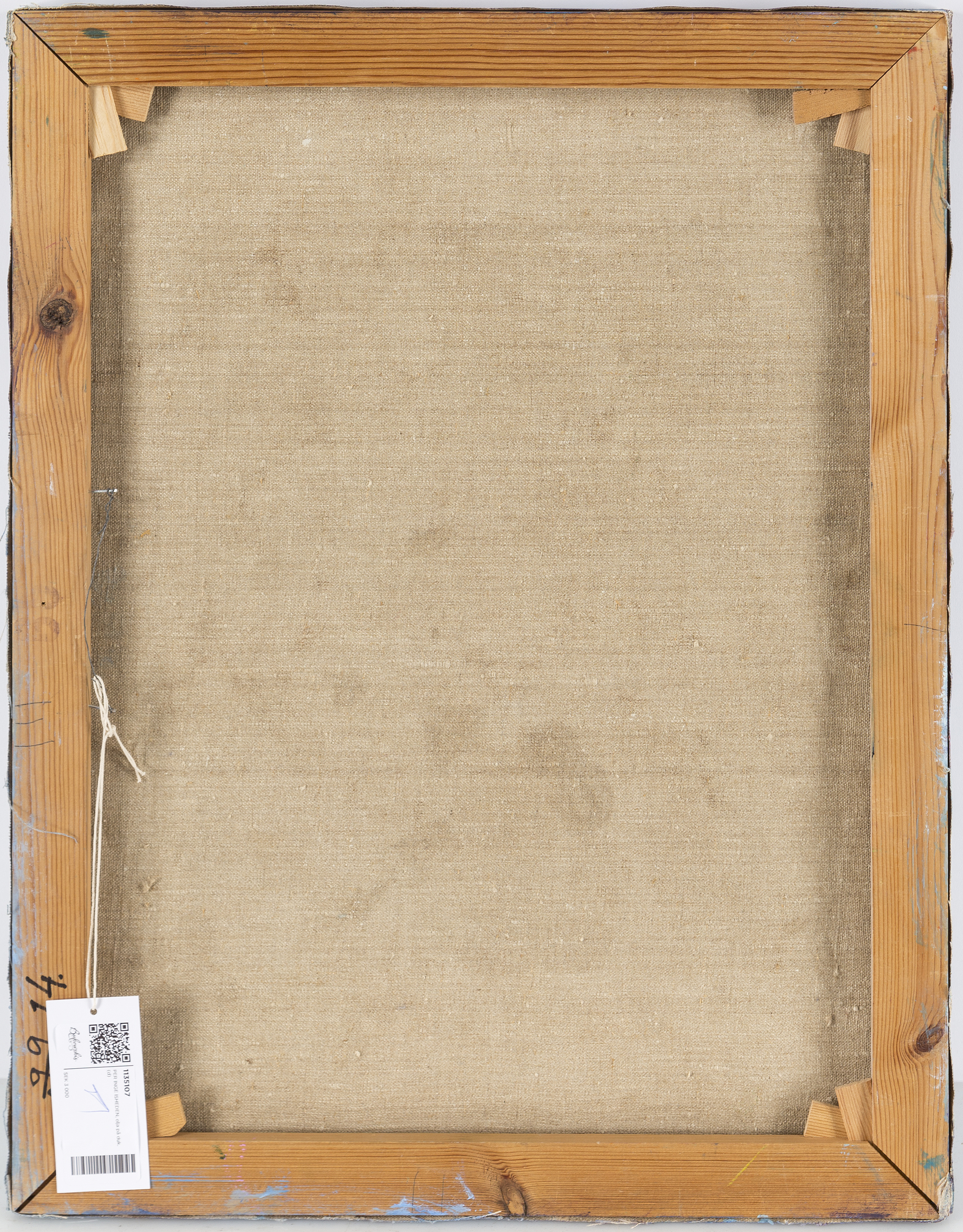 PER INGE ISHEDEN, oil on canvas, signed. - Bukowskis