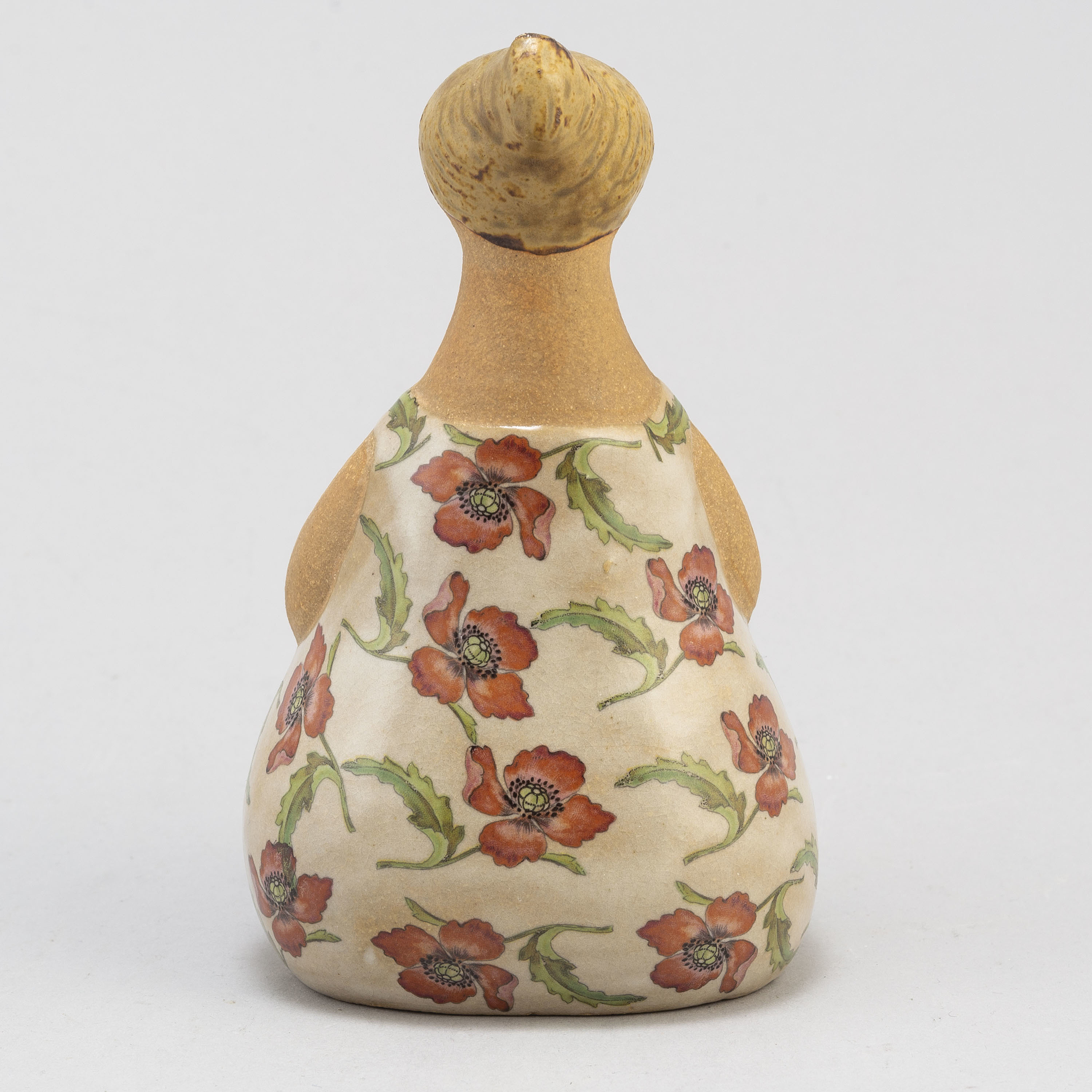 LISA LARSON, figurine, 'Charlotta', stoneware, Gustavsberg, signed. - Bukowskis