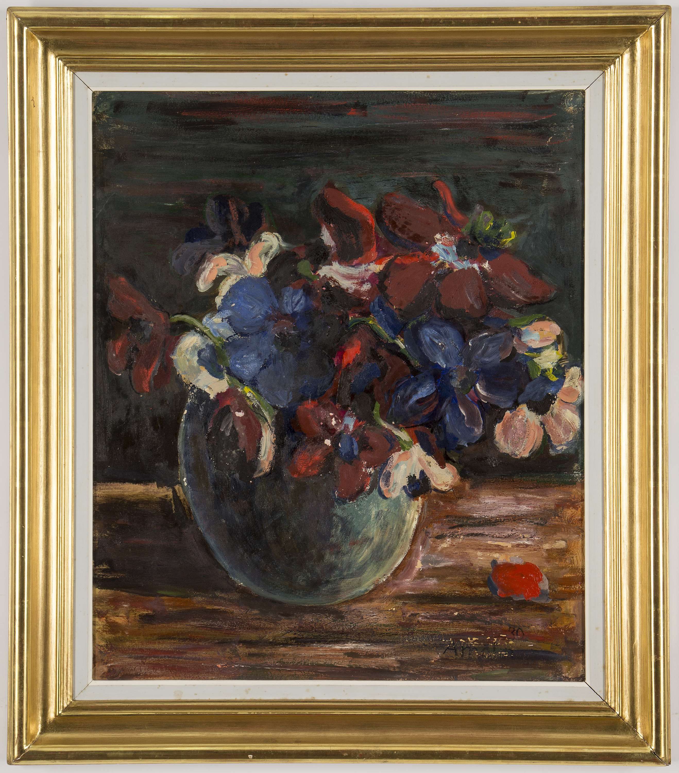 ALBIN AMELIN, tempera på papper, signerad Amelin och daterad -30 ...