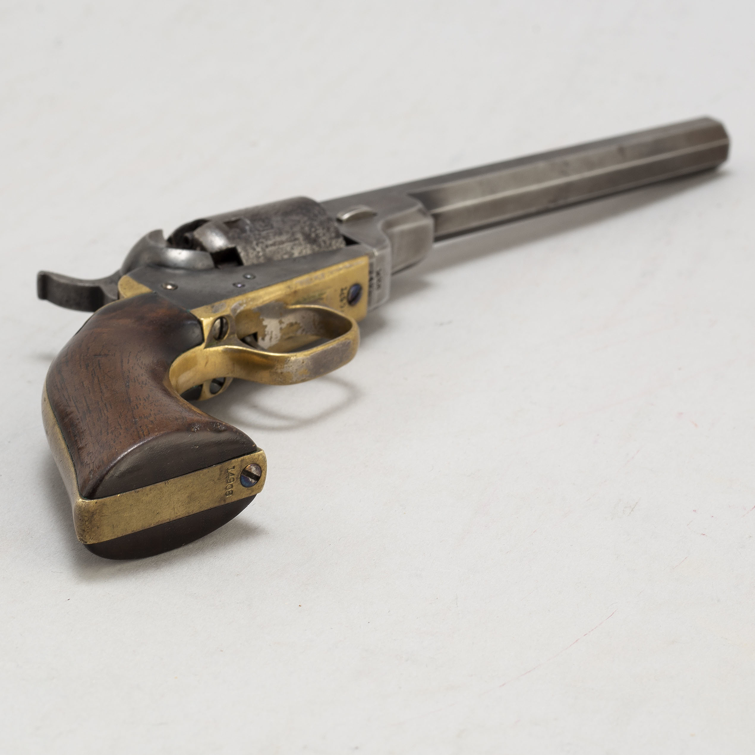 A Colt 1849 pocket percussion revolver, caliber .31, without lever ...