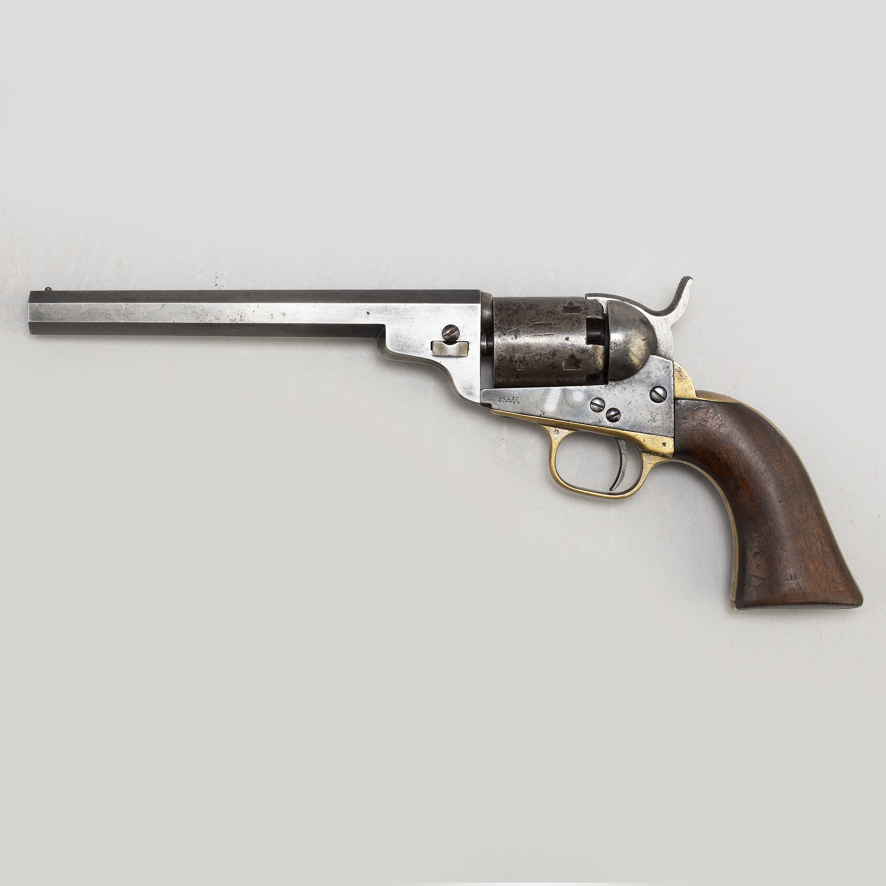 A Colt 1849 pocket percussion revolver, caliber .31, without lever ...