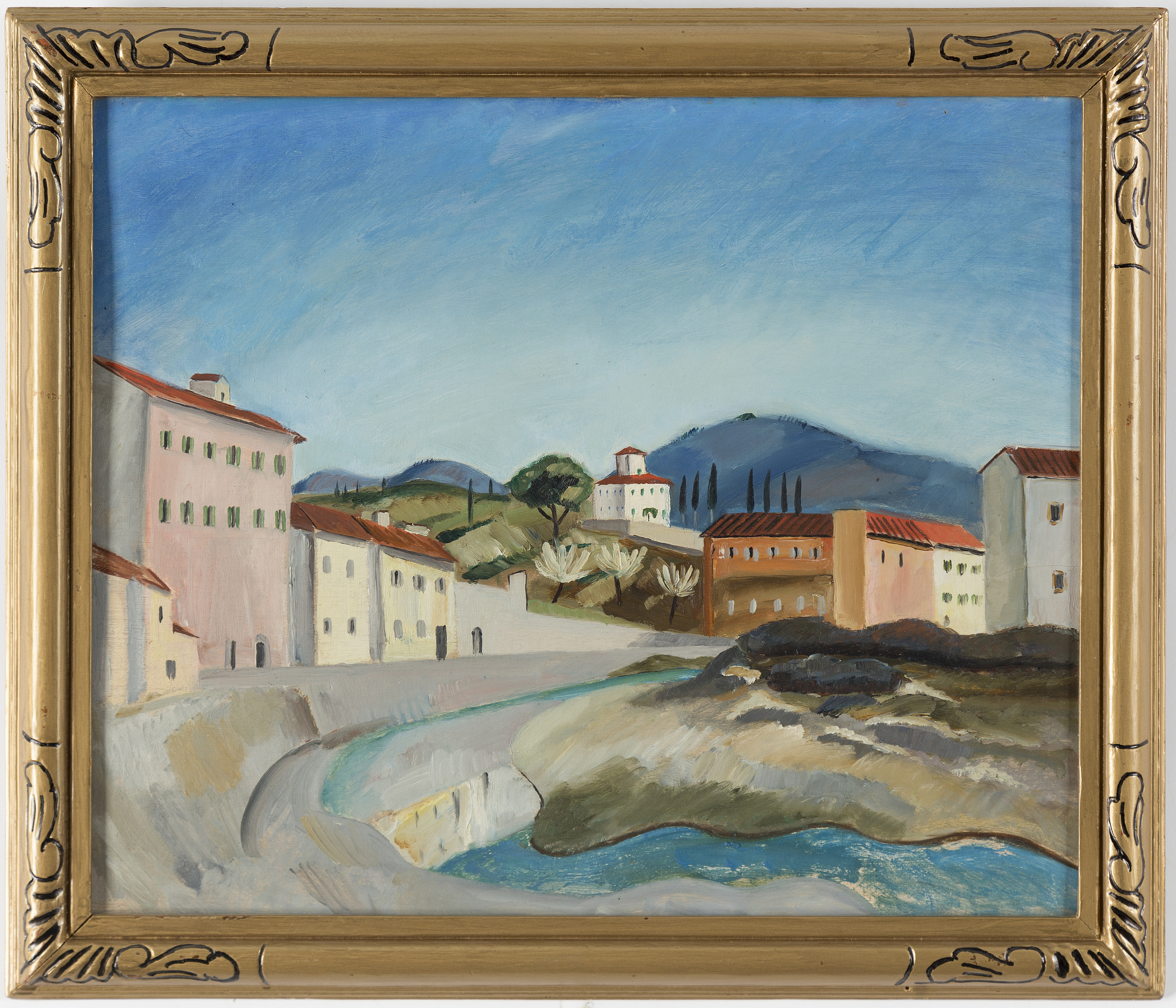 ALBERT KRÜGER, oil on panel. - Bukowskis