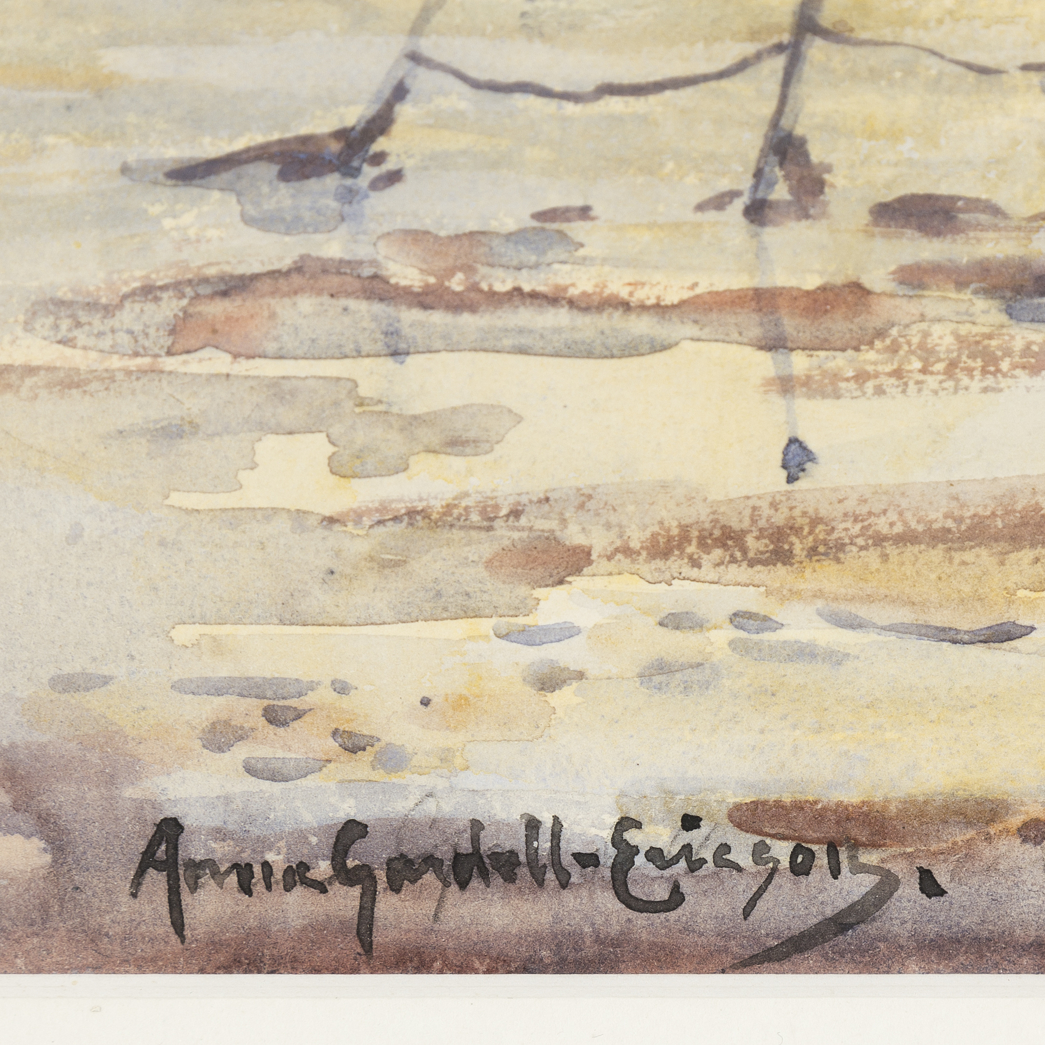 ANNA GARDELL-ERICSON, akvarell, signerad. - Bukowskis