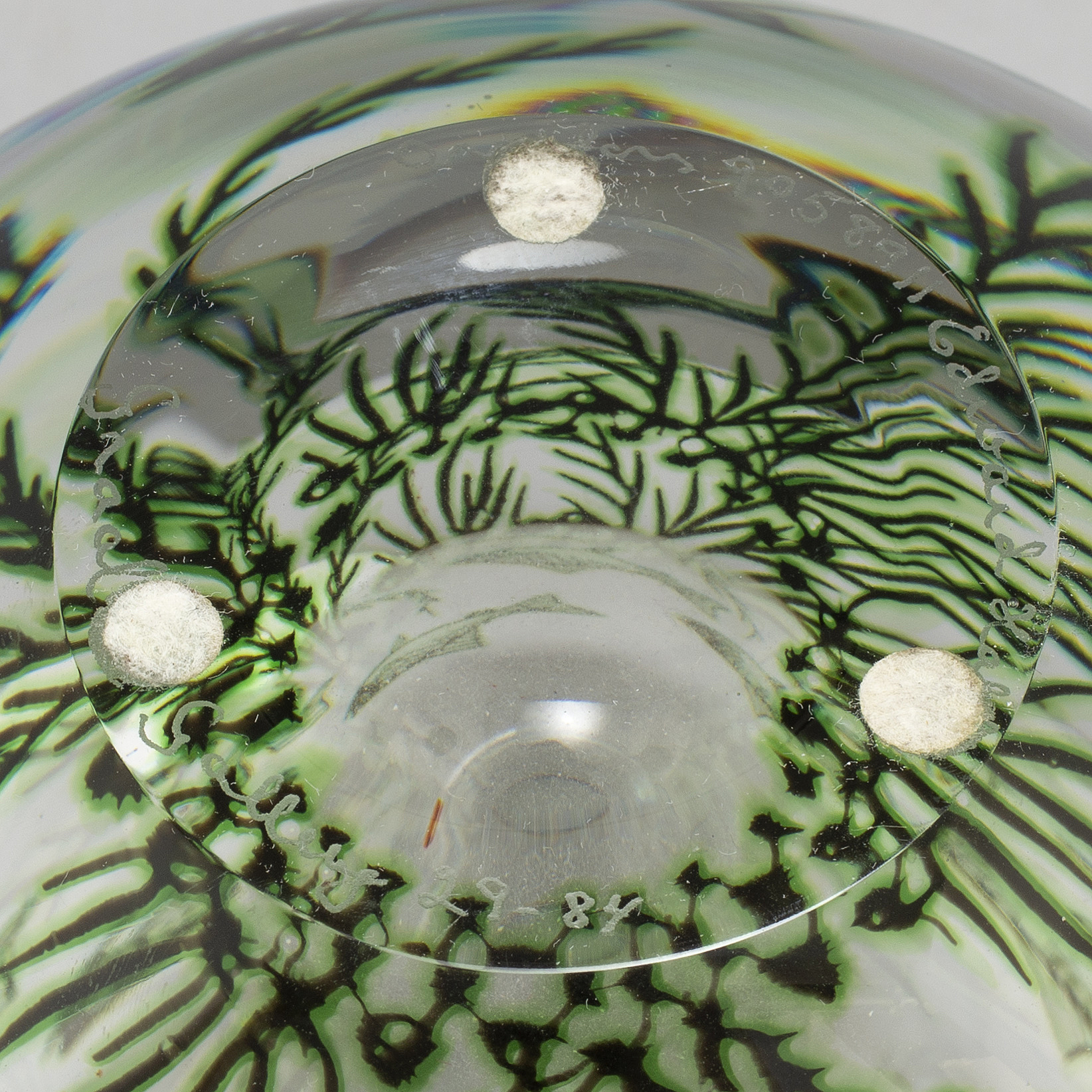 EDWARD HALD,EDWARD HALD, vas, glas, "Fiskgraal", Orrefors. - Bukowskis