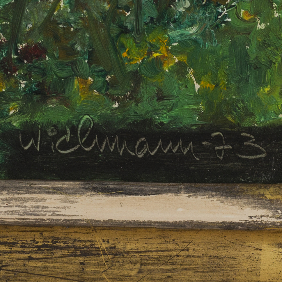 HARRY WICHMANN, oil on panel, signed and dated -73. - Bukowskis