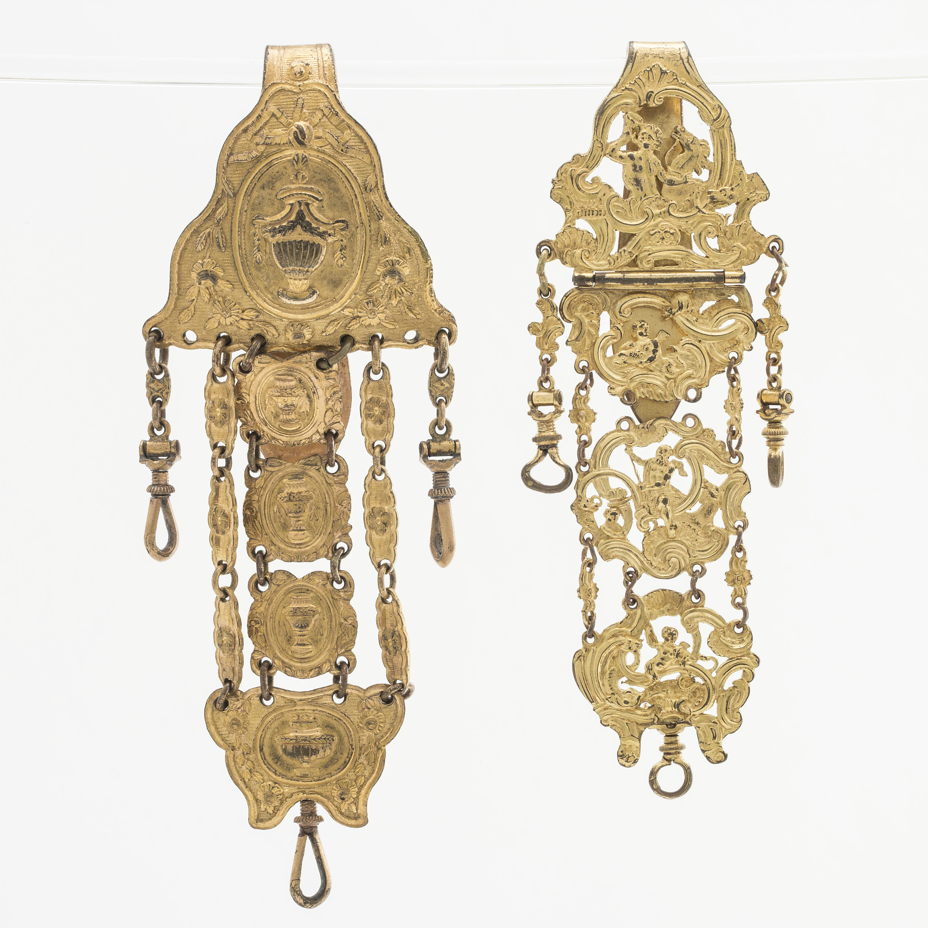 A set of two 18th century Chatelaine. - Bukowskis