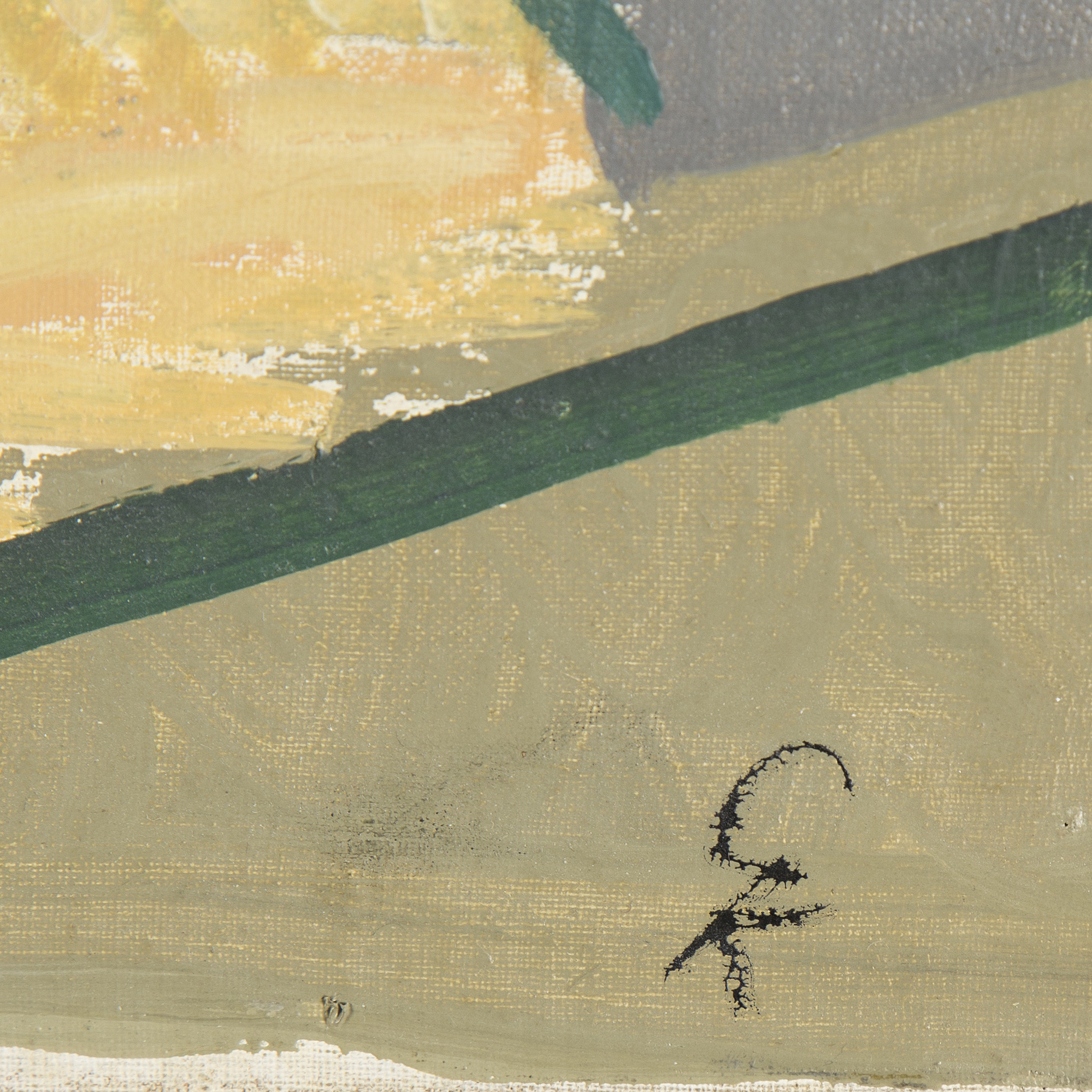 GRETA KNUTSON-TZARA, oil on canvas, signed. - Bukowskis